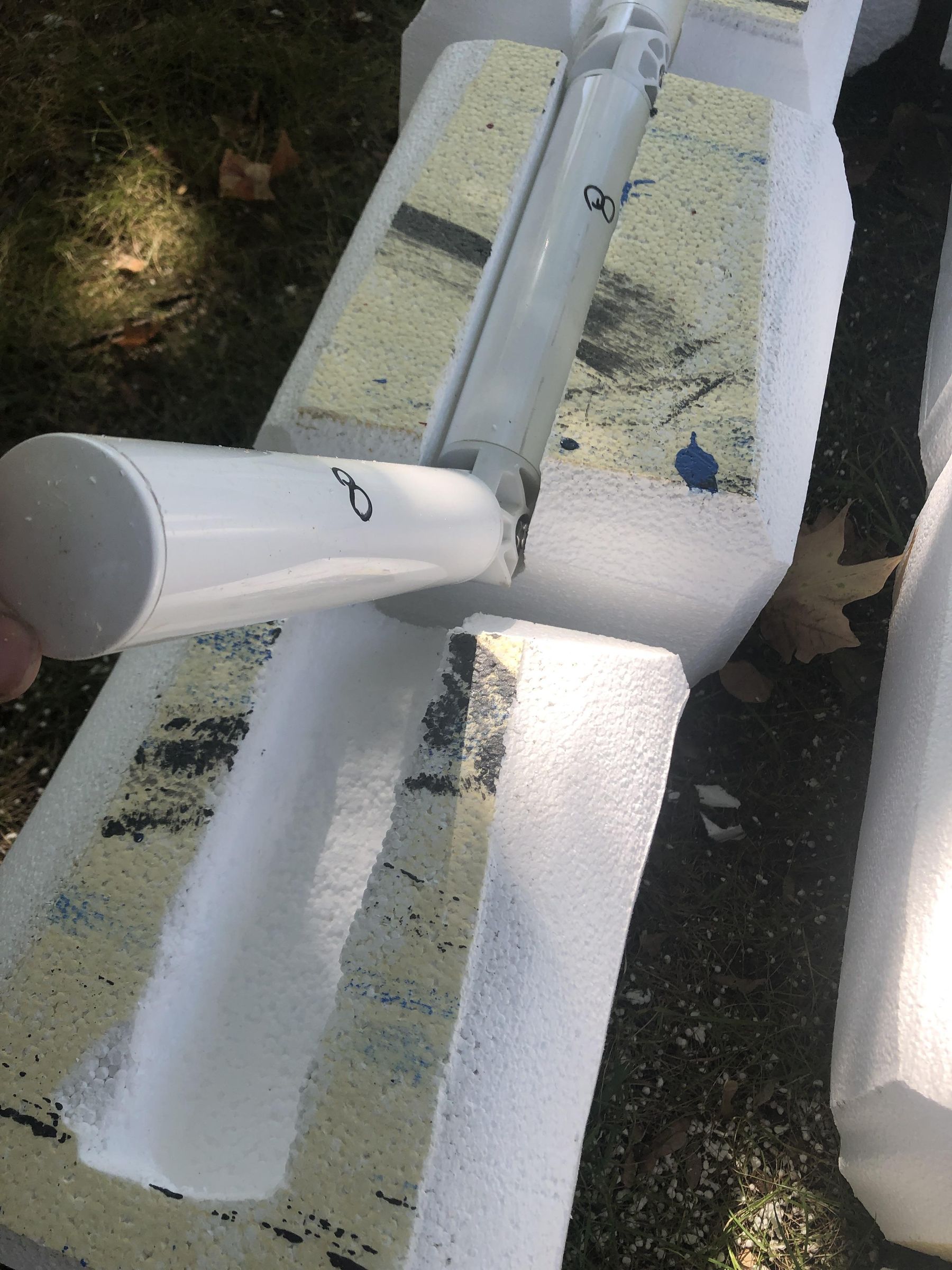 Over Sized Skeleton Breaking Out of My Home : 11 Steps (with Pictures ...