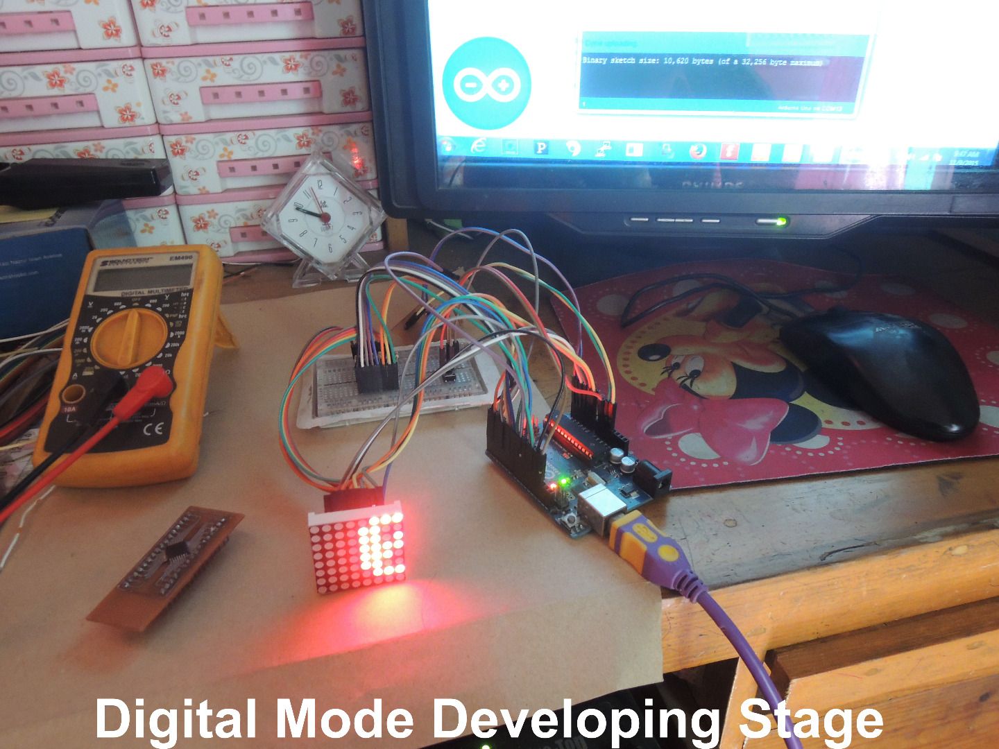 DIY Arduino Dot Matrix Wrist Watch : 13 Steps (with Pictures ...