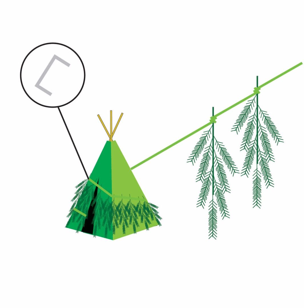 Tipi Christmas Tree : 5 Steps (with Pictures) - Instructables