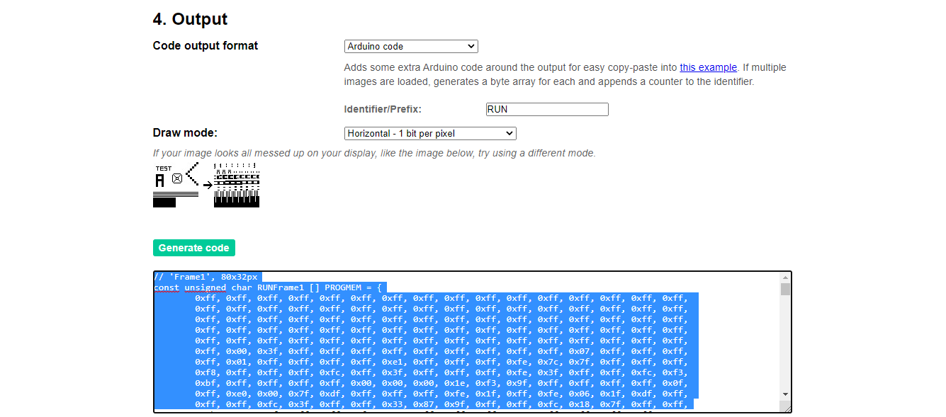 Create Animation on OLED Display Controlled by Arduino : 6 Steps (with ...