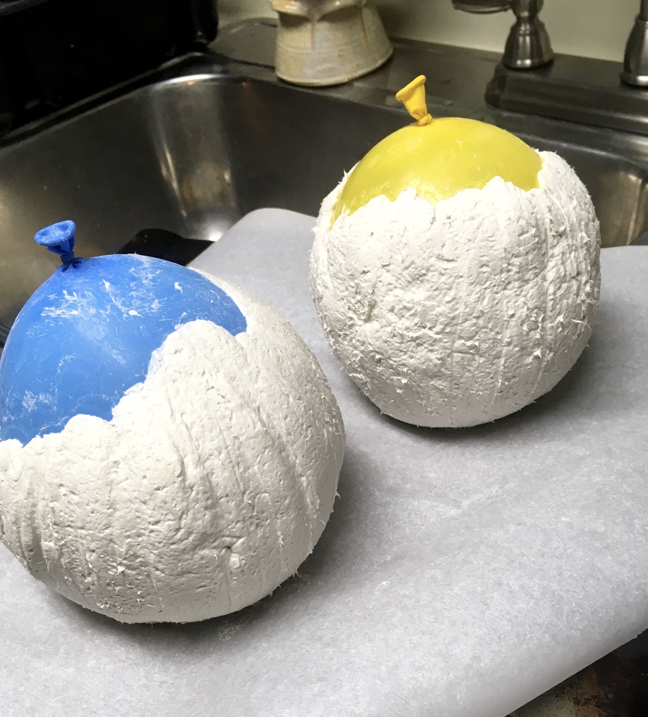Barnacle Sculptures--and an Experiment With 2 Kinds of Homemade Paper ...