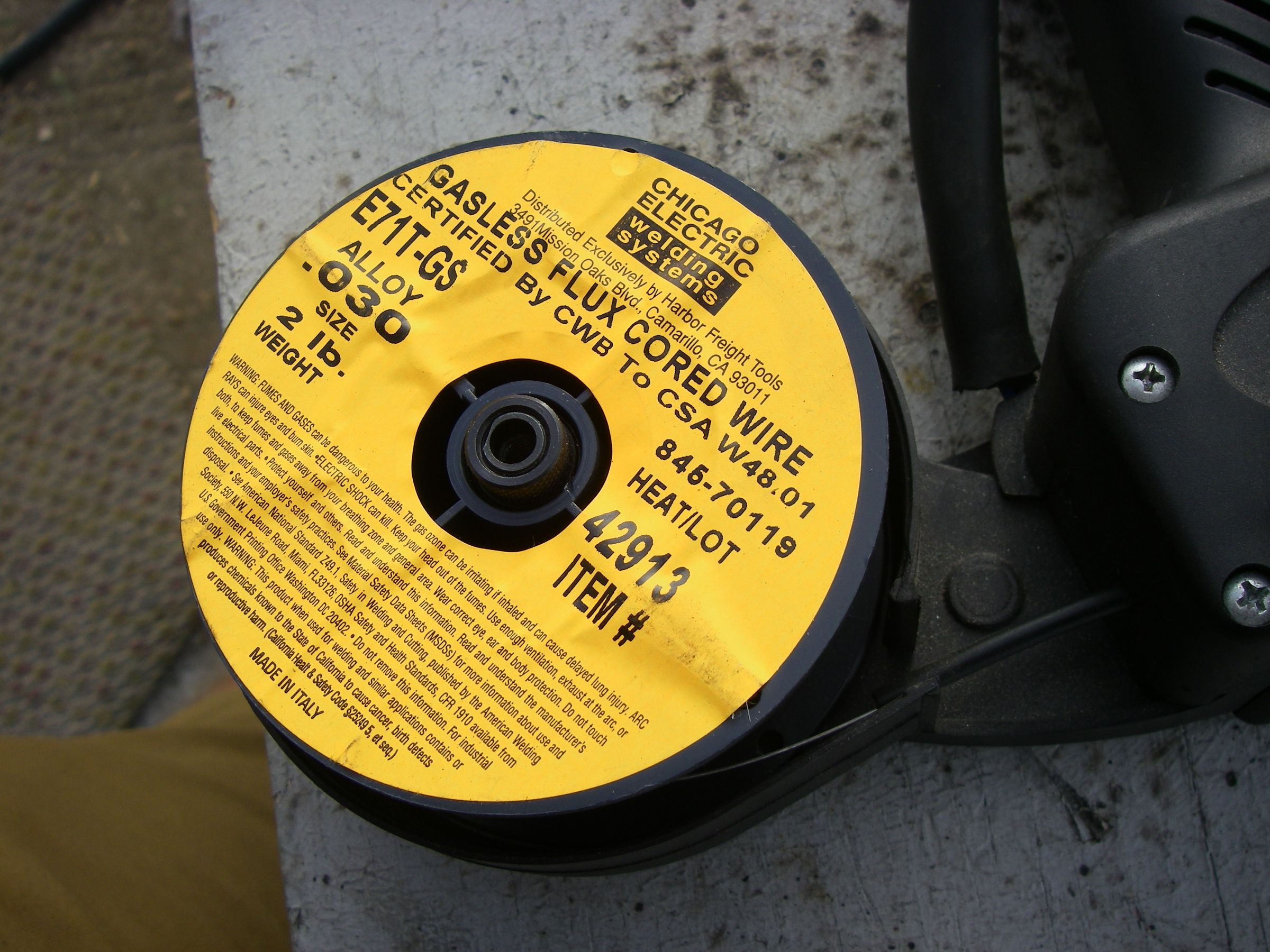 Spool Gun Handheld Wirefeed Welder Powered by Car Batteries : 10 Steps ...