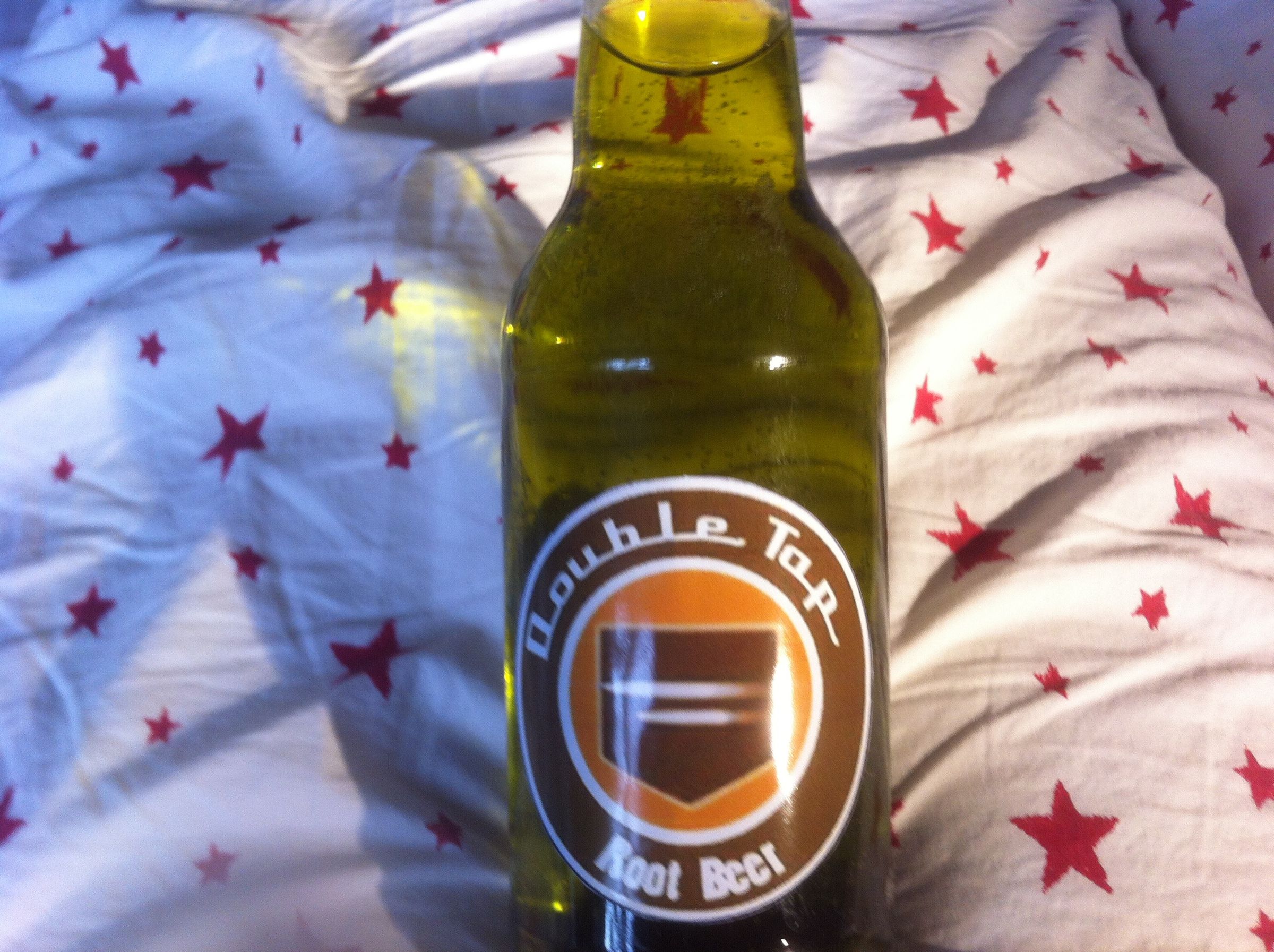 Double Tap Root Beer Label