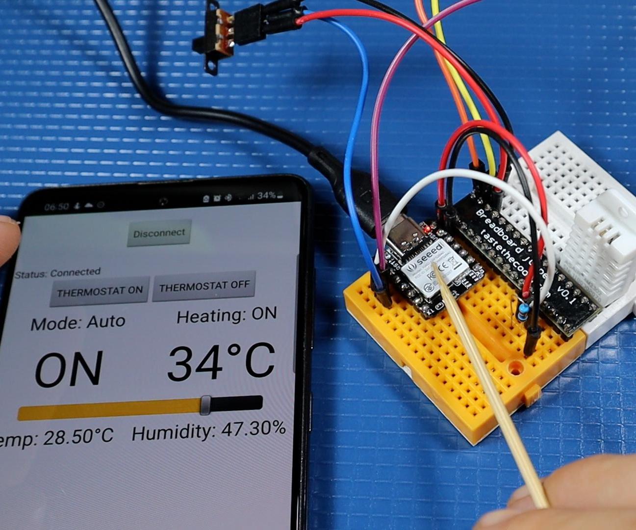 Arduino BLE Thermostat With Mobile App : 6 Steps (with Pictures ... Arduino BLE Thermostat With Mobile App : 6 Steps (with Pictures ...