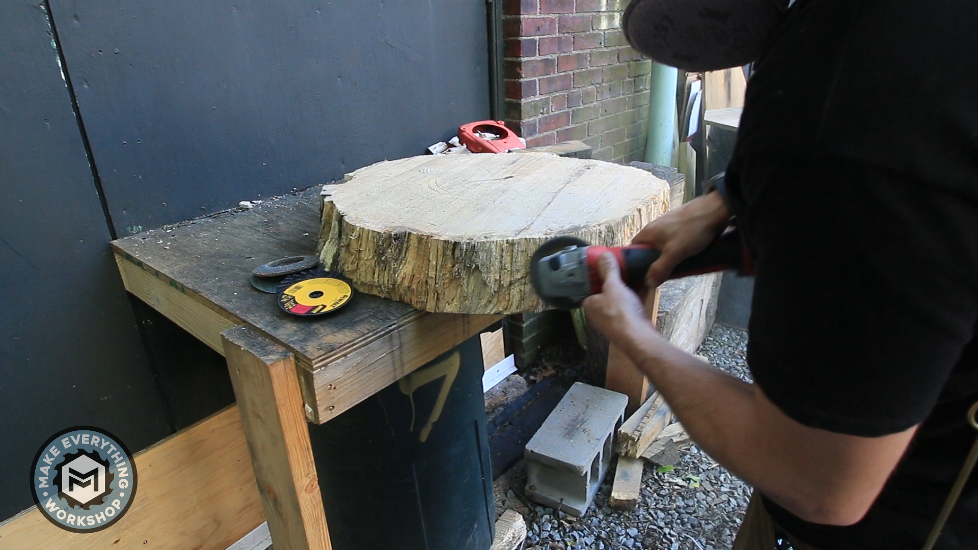How To: Log Slice Side Table : 15 Steps (with Pictures) - Instructables