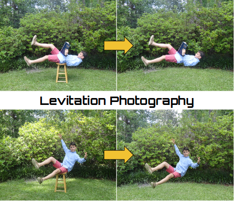 Levitation Photography Examples