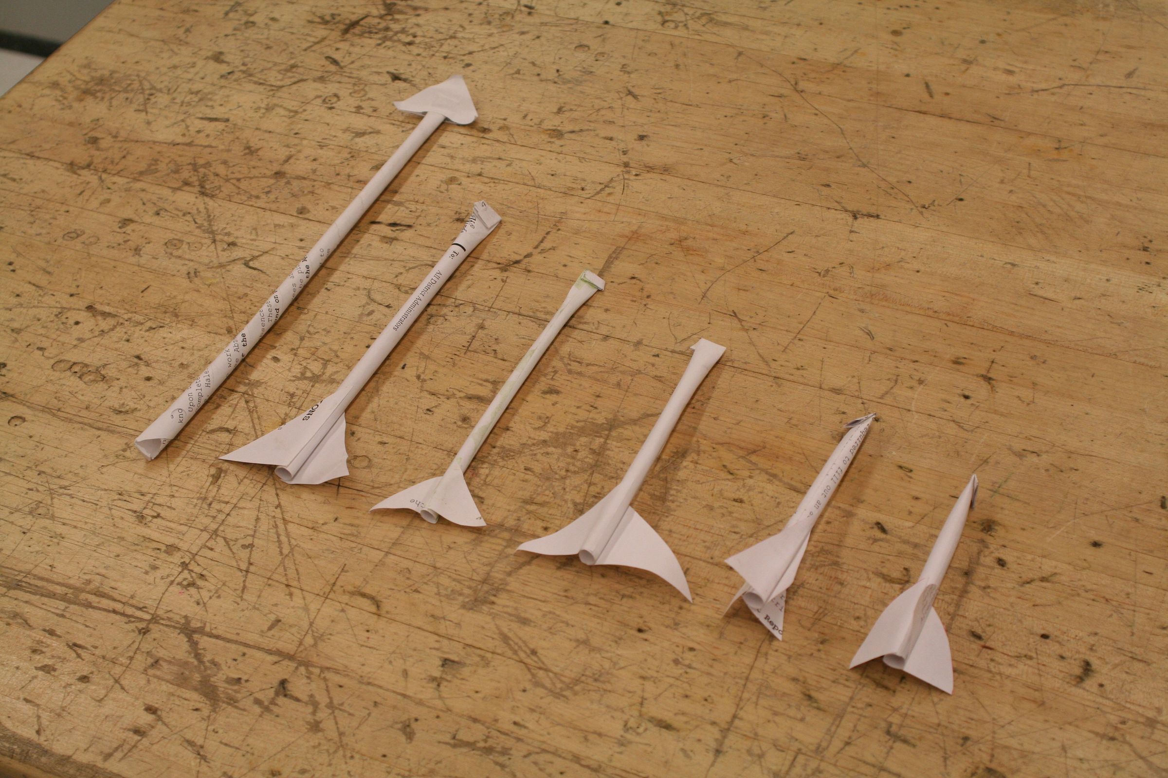 Spitball Straw Rockets- Quick, Cheap, and FUN! : 5 Steps (with Pictures ...