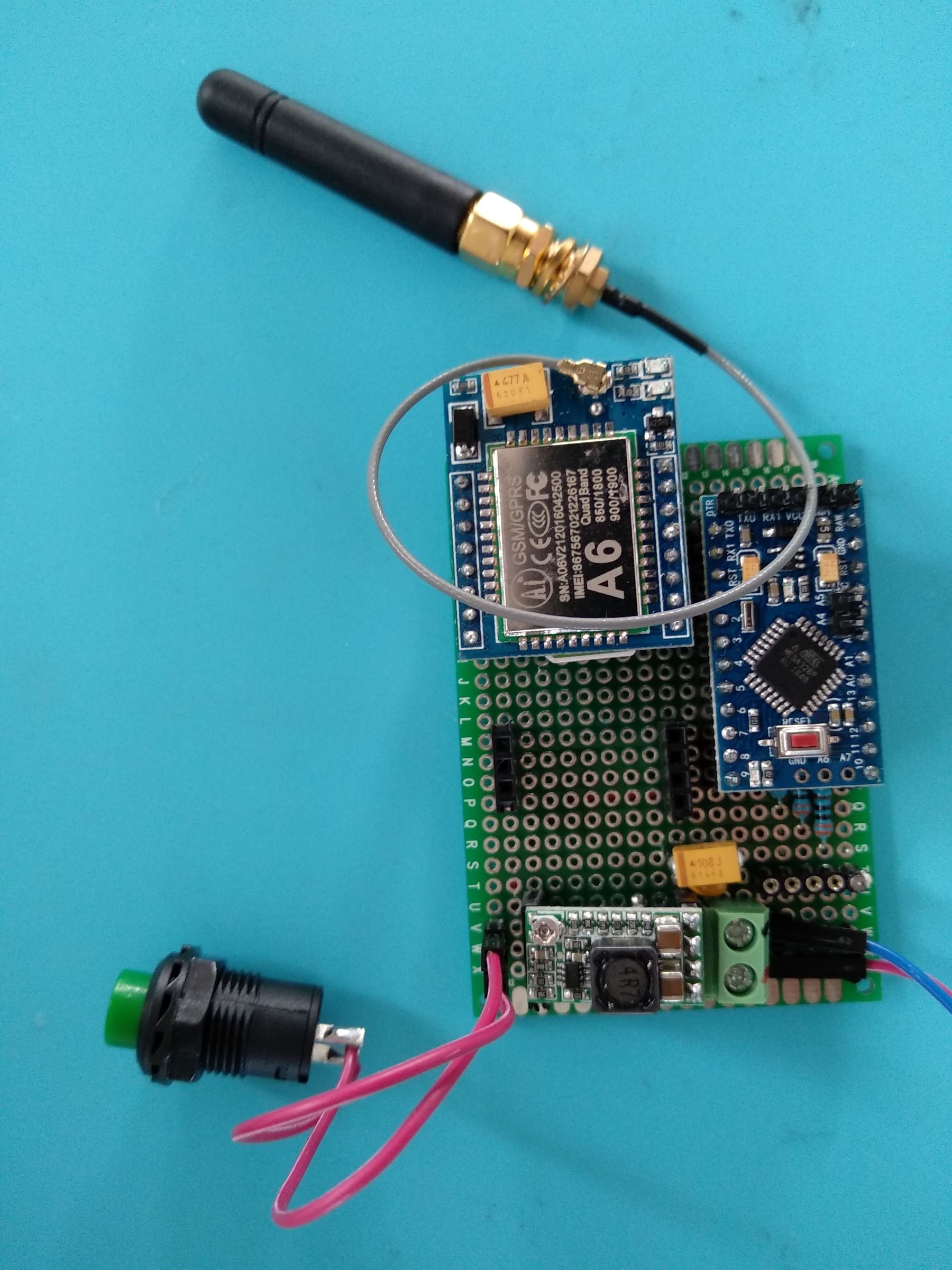 GPS Car Tracker With SMS Notification and Thingspeak Data Upload ...