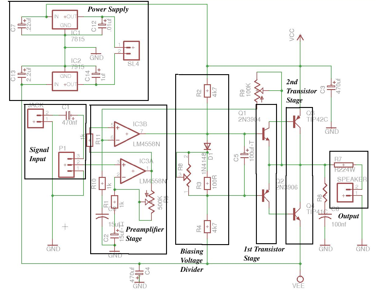 Transistor Amplifier Build : 5 Steps (with Pictures) - Instructables