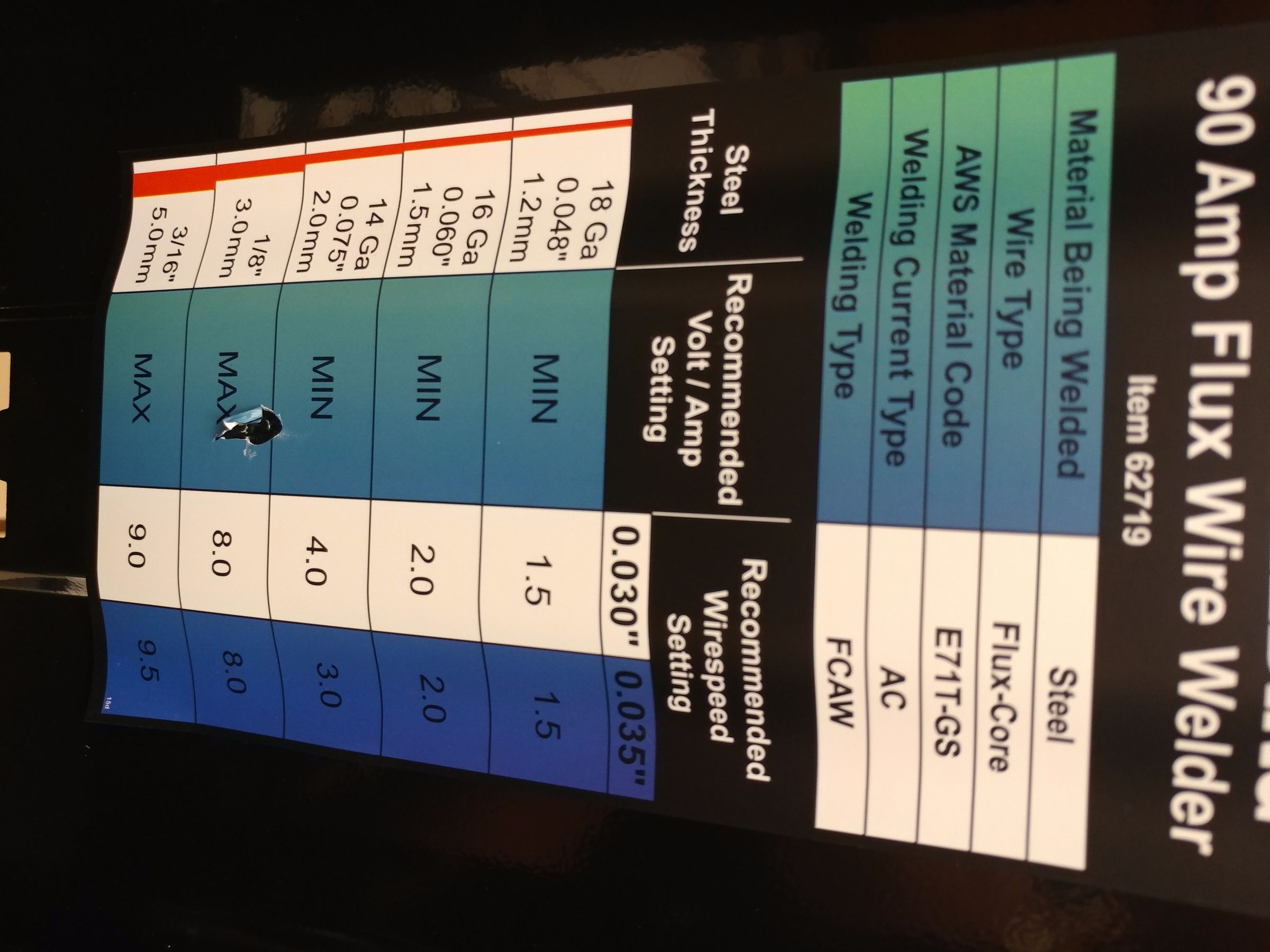 Setup of $89 Harbor Freight Flux Core Welder : 4 Steps (with Pictures ...