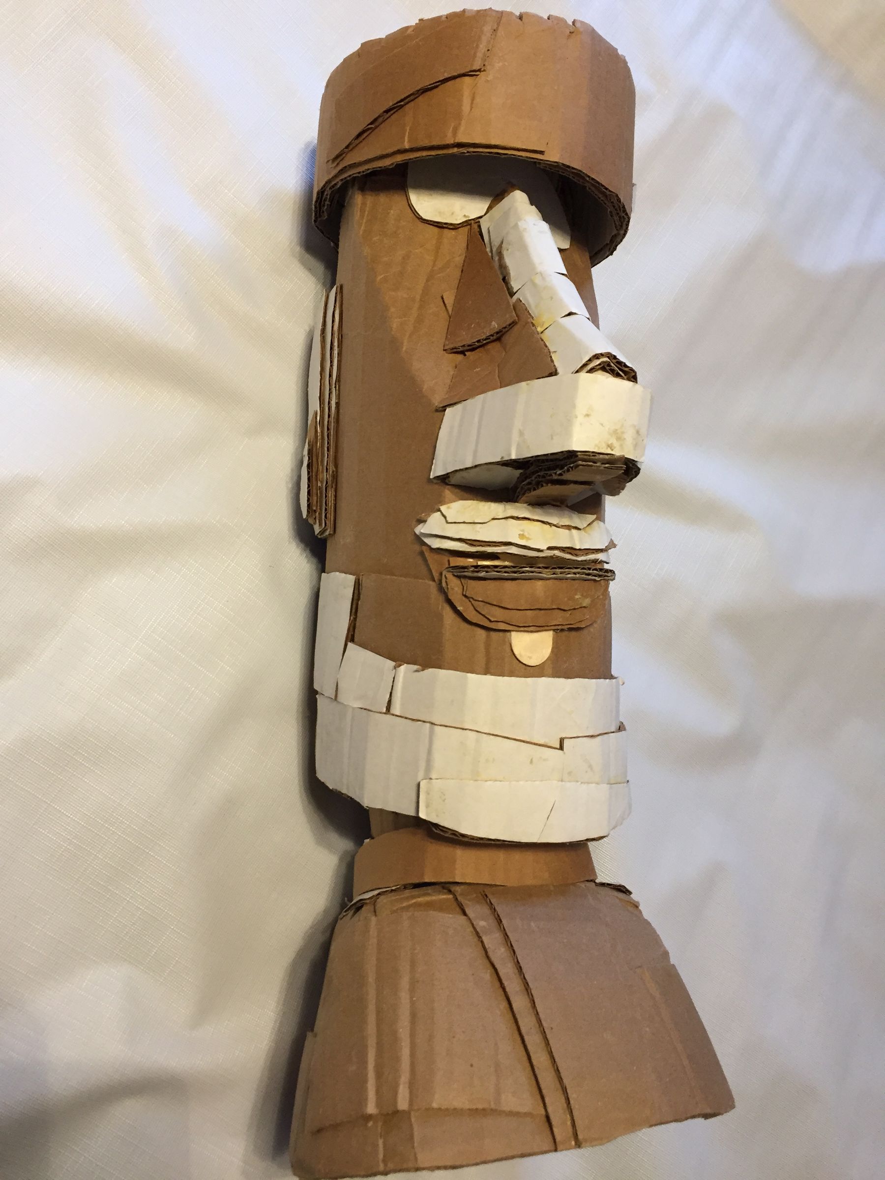 Moai Easter Island Statue Puppet : 4 Steps (with Pictures) - Instructables