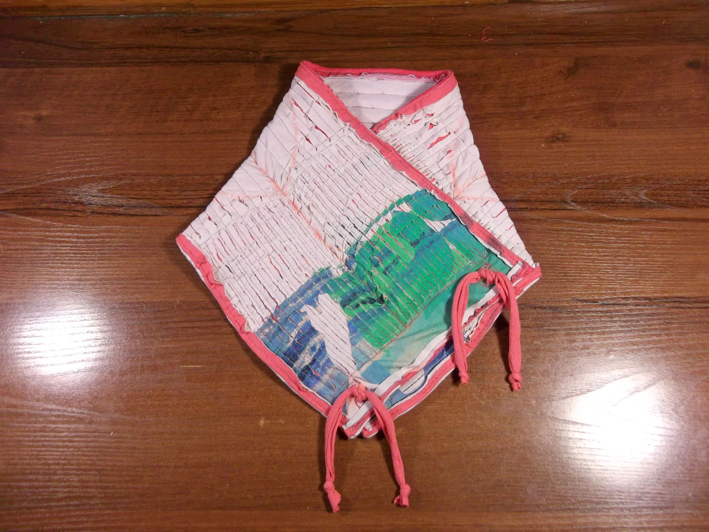 Boro Inspired Neck Warmer From Old T-Shirts : 18 Steps (with Pictures ...