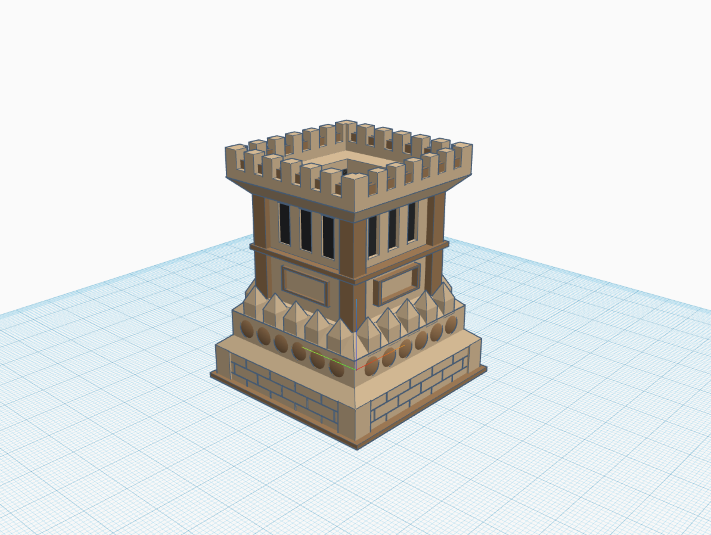 Castle Planter (with Tinkercad Code Blocks) : 25 Steps (with Pictures ...