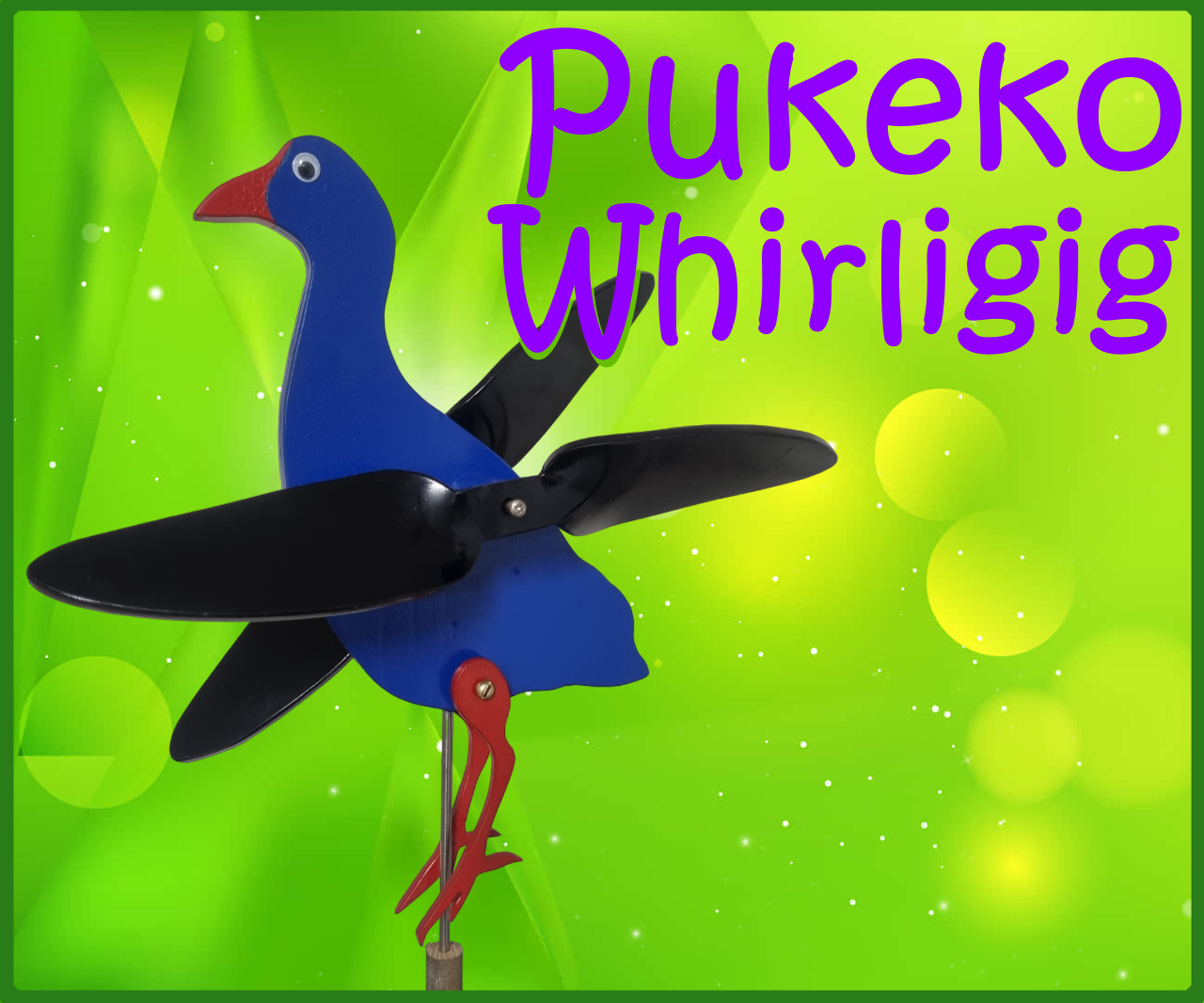 Pukeko Whirligig : 10 Steps (with Pictures) - Instructables