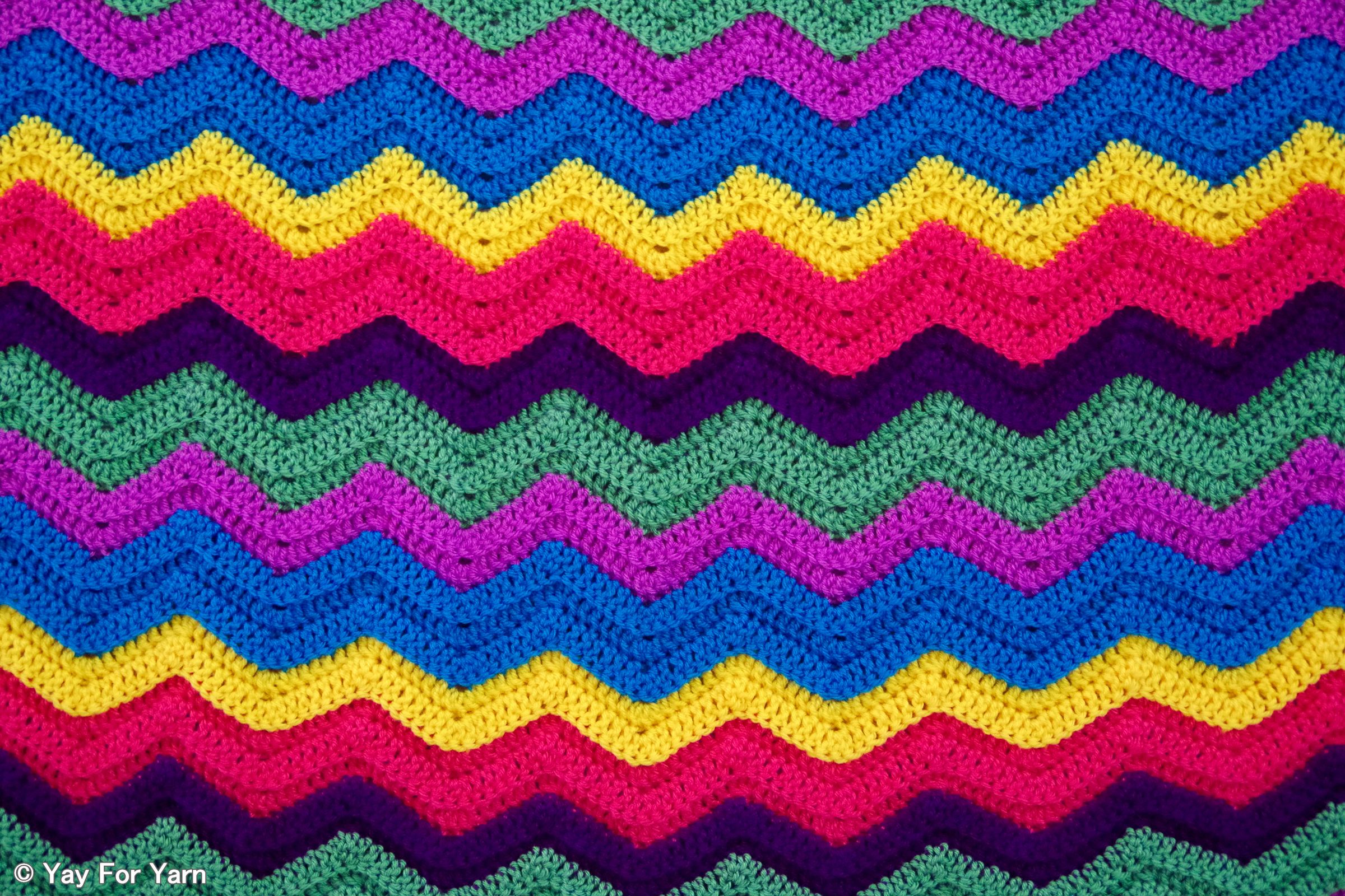 Rainbow Ridge Afghan : 9 Steps - Instructables