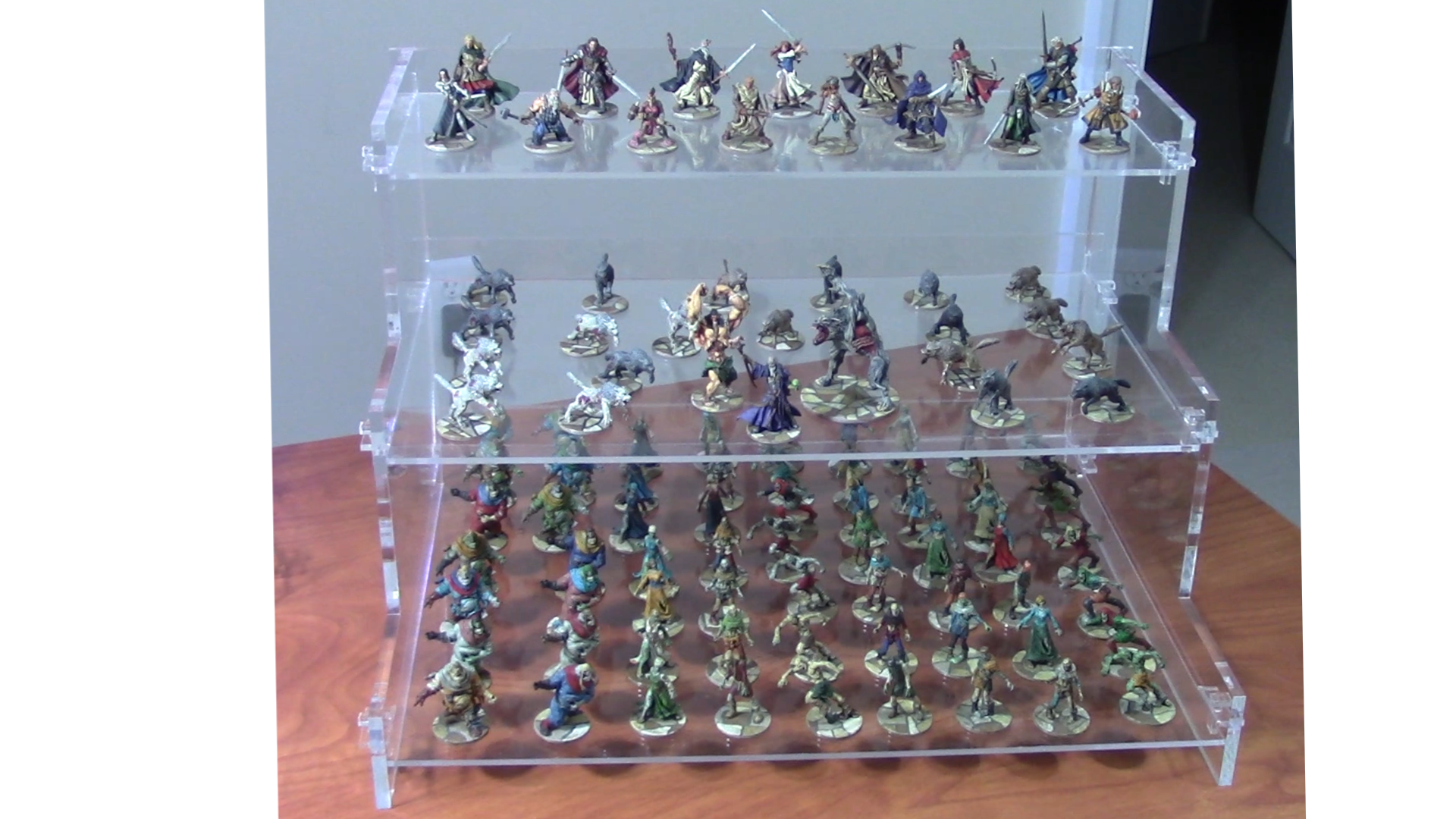 How to Design and Laser Cut Display Shelves for Miniature Models : 9 ...