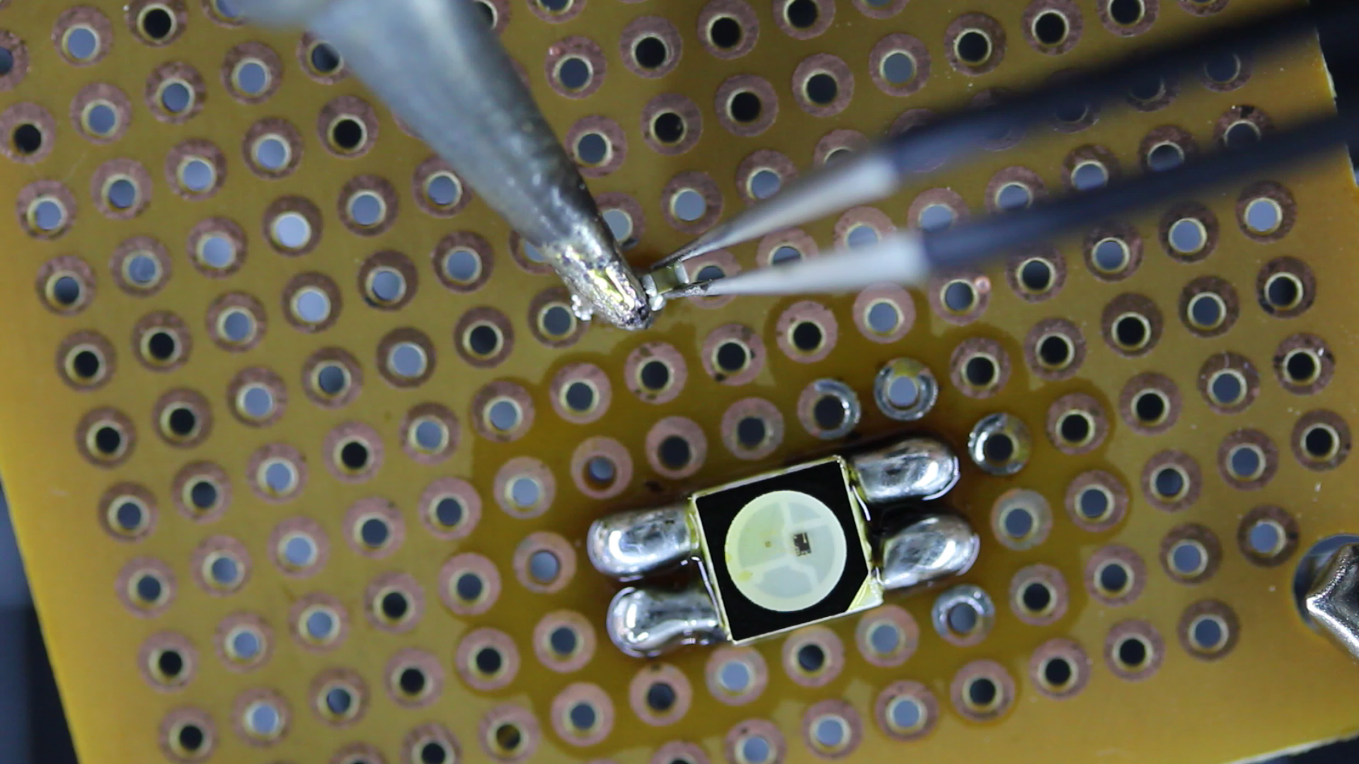 Using Perfboard | Soldering Basics : 14 Steps (with Pictures ...