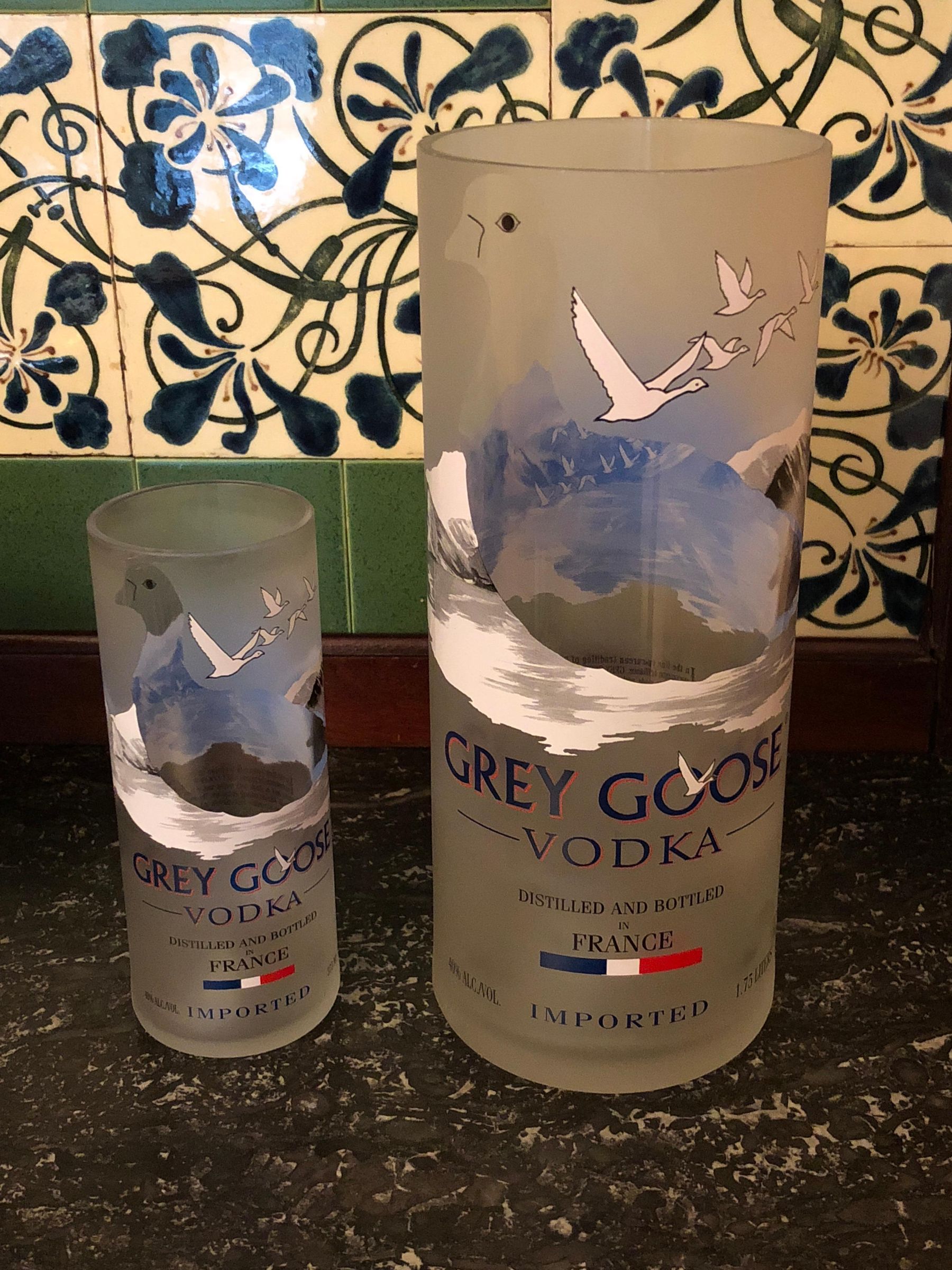 Grey Goose Cake Label