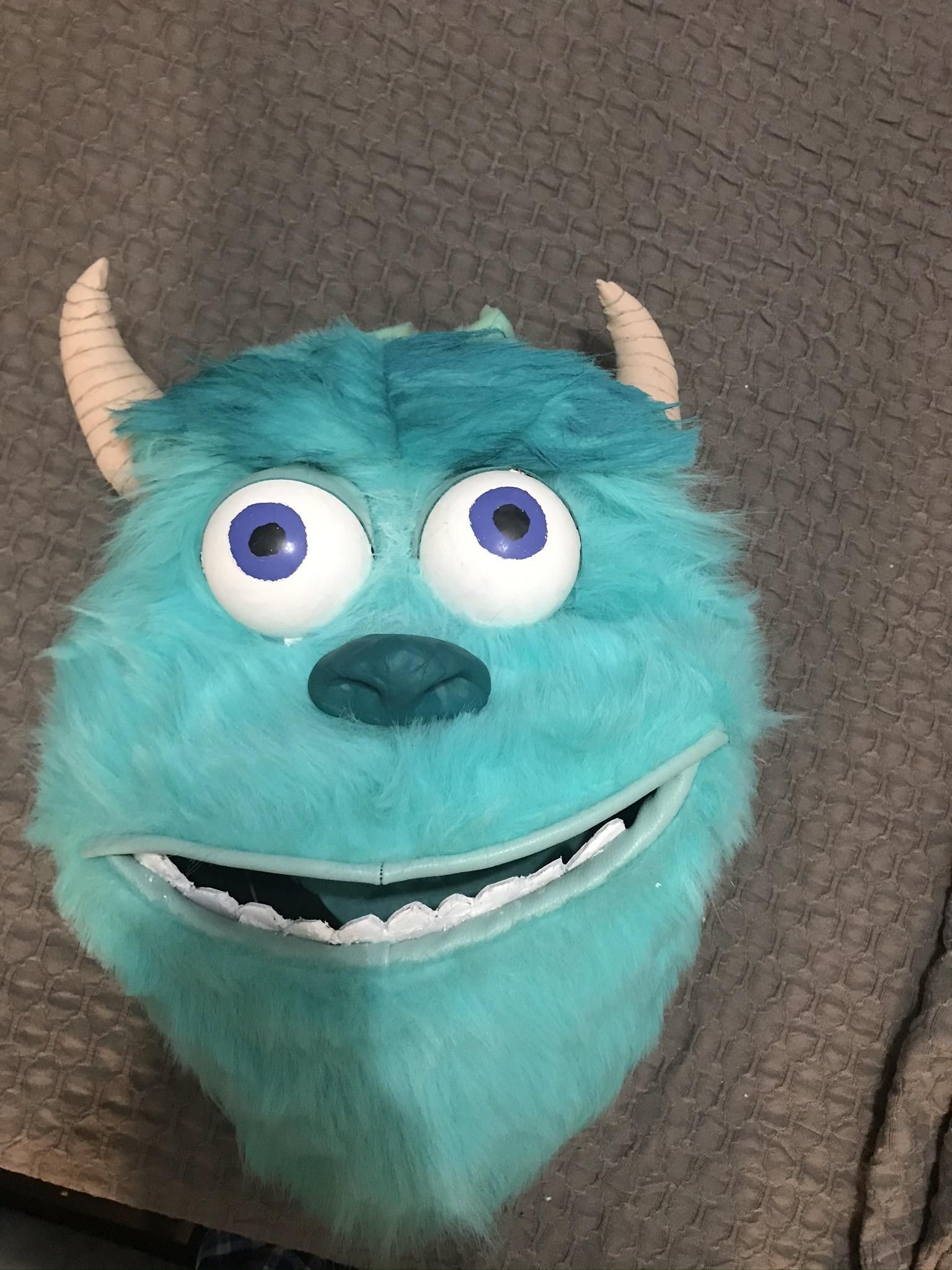 Sulley (Trademark Disney) Monster Homemade Halloween Costume : 11 Steps ...