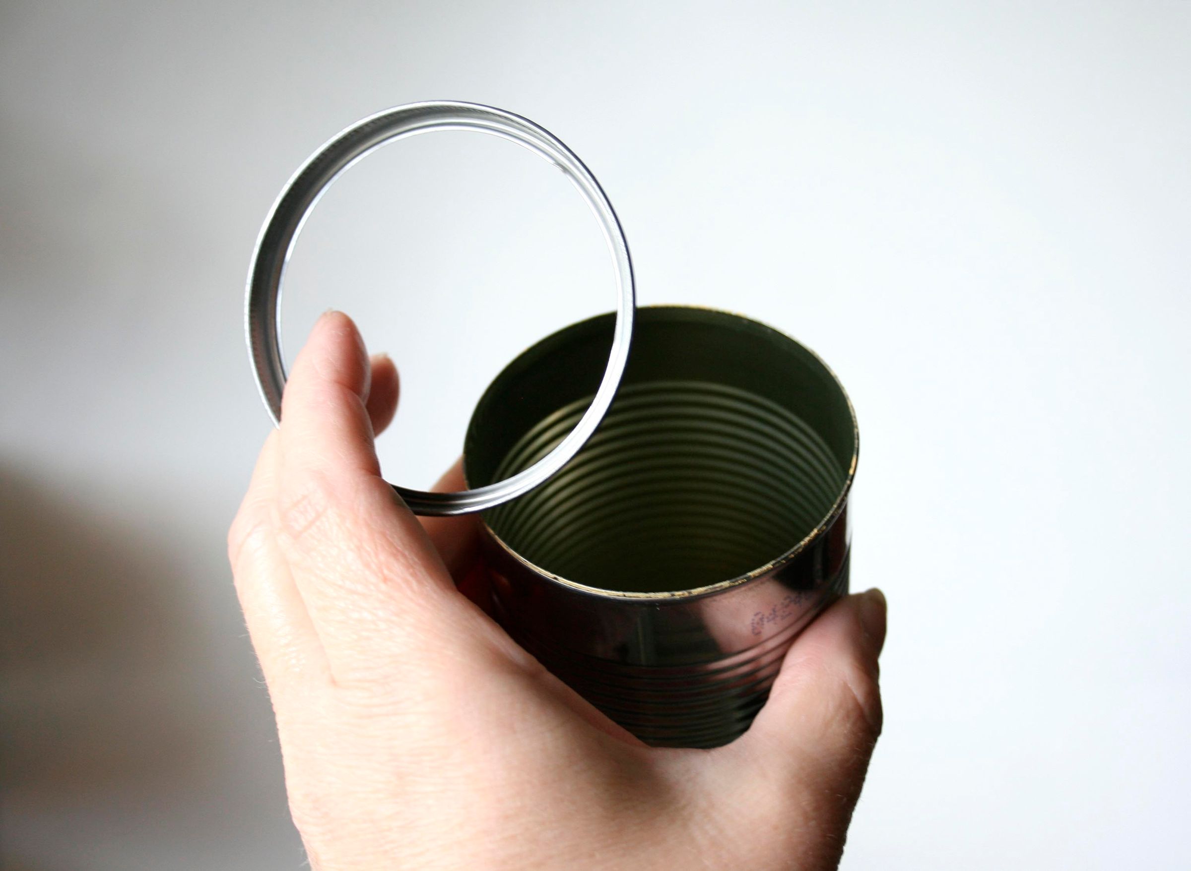 Remove Sharp Tin Can Rim : 3 Steps - Instructables