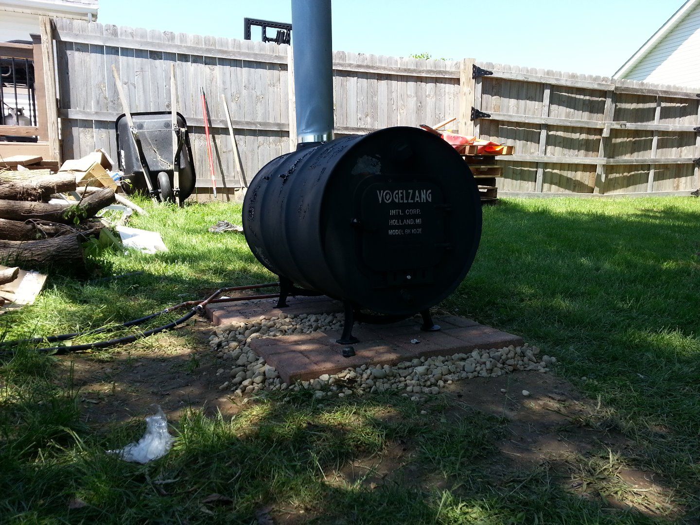 Wood Burning Pool Heater - Great for Suburban Pools : 8 Steps ...