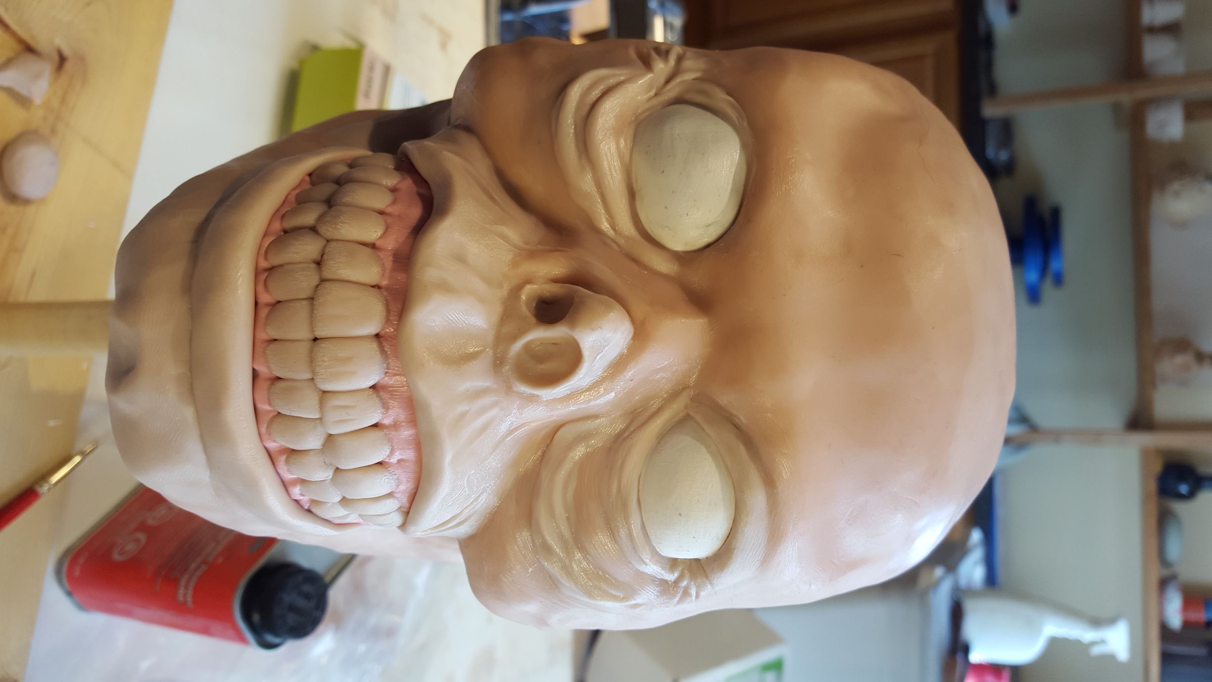 Halloween Zombie Head Prop : 9 Steps (with Pictures) - Instructables