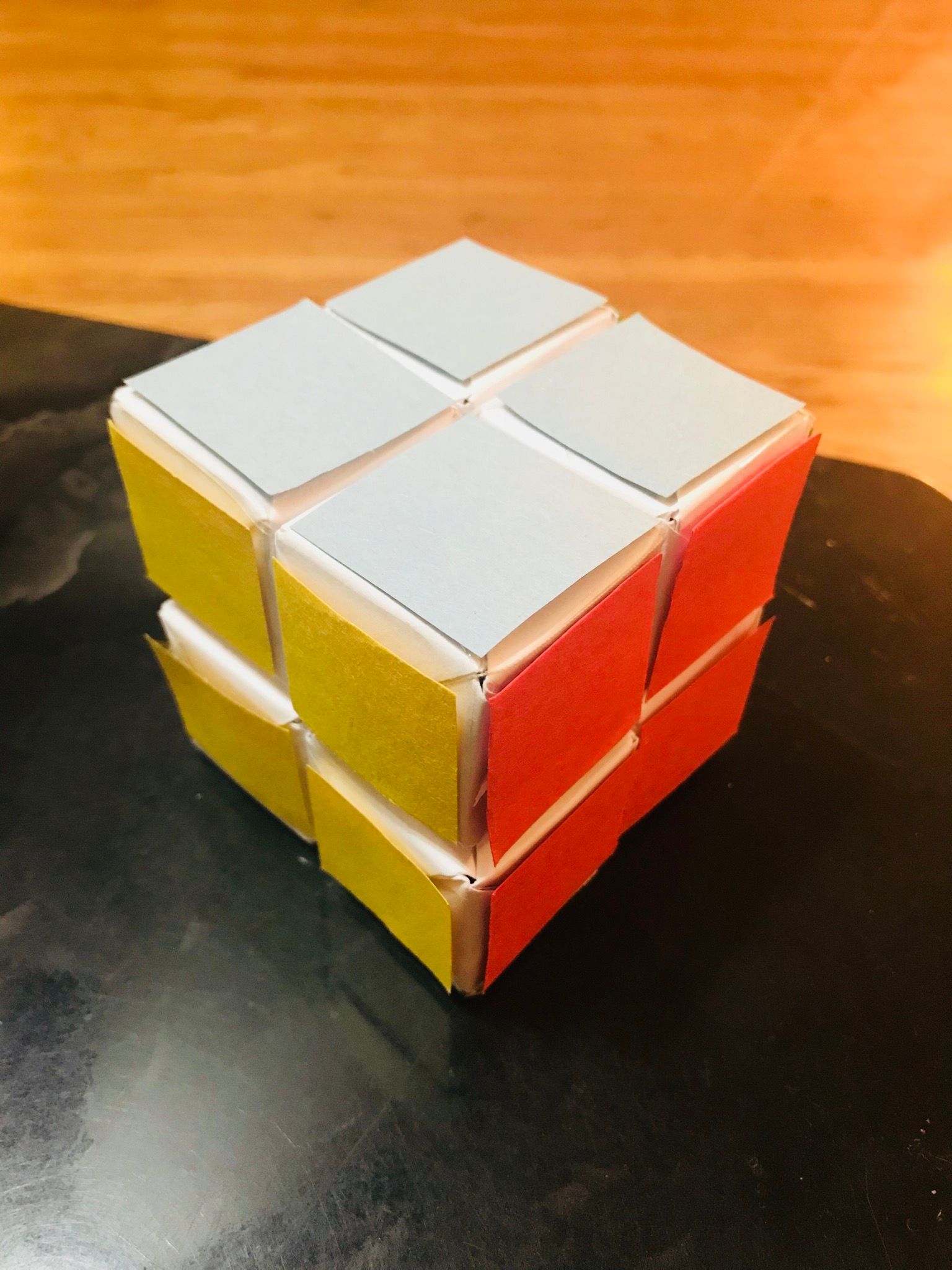2x2x2 Paper Rubik's Cube #HMS2018 : 11 Steps - Instructables