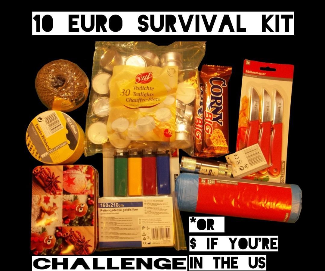 10 Euro Survival Kit (Challenge) : 7 Steps (with Pictures) - Instructables