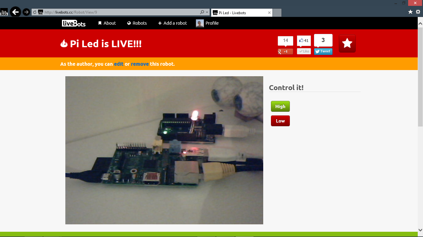 Create an Internet Controlled Robot Using Livebots : 7 Steps (with Pictures) - Instructables