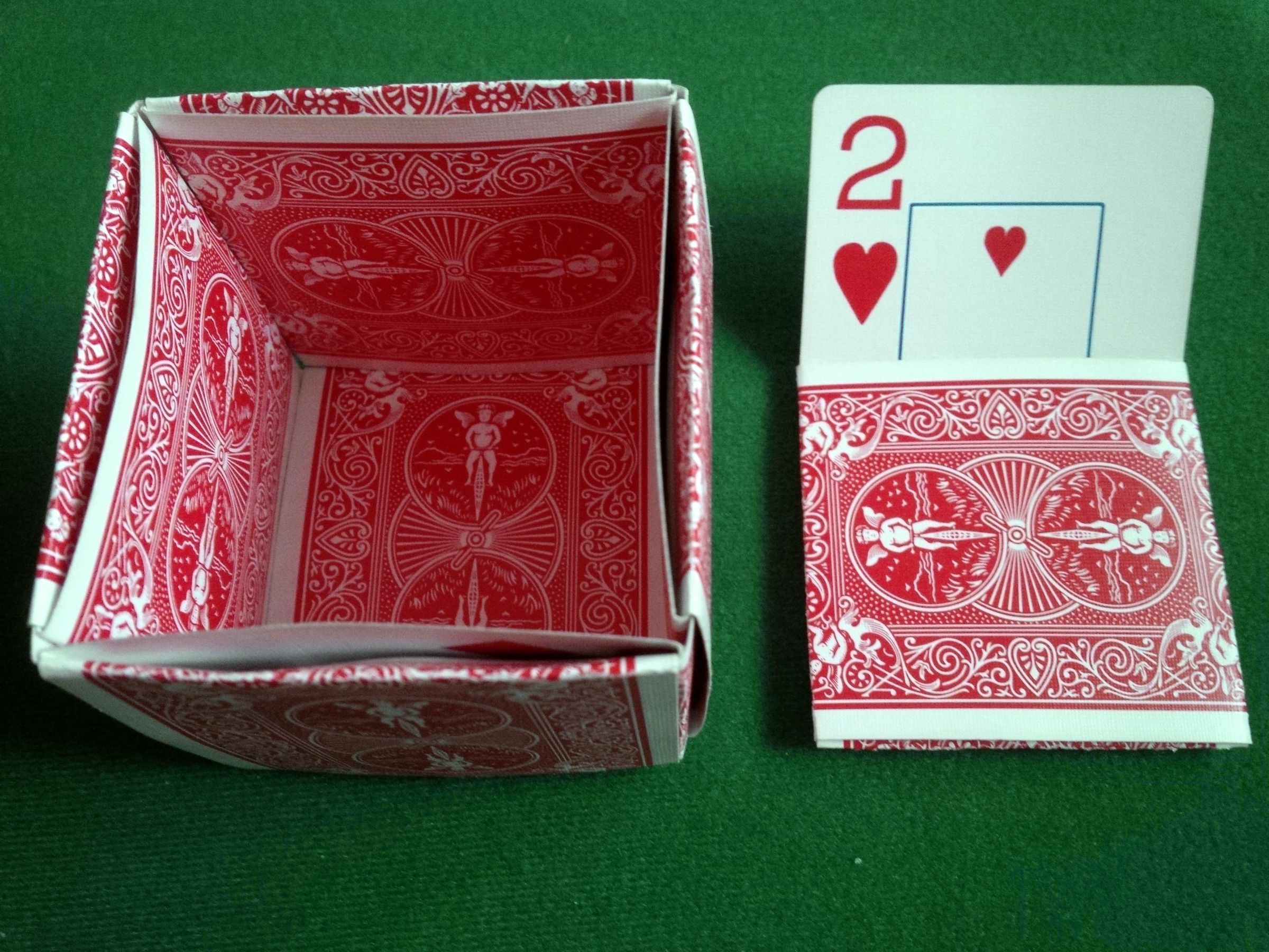 DIY Origami Gift Box From Playing Cards : 6 Steps - Instructables