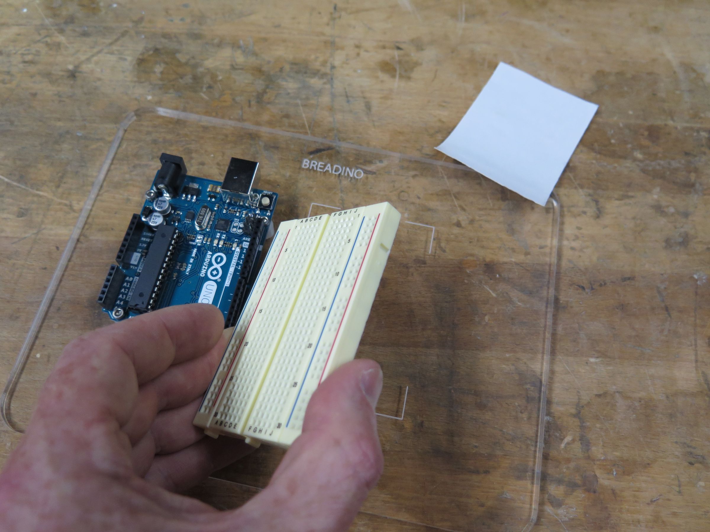 Breadino: Breadboard + Arduino : 7 Steps (with Pictures) - Instructables