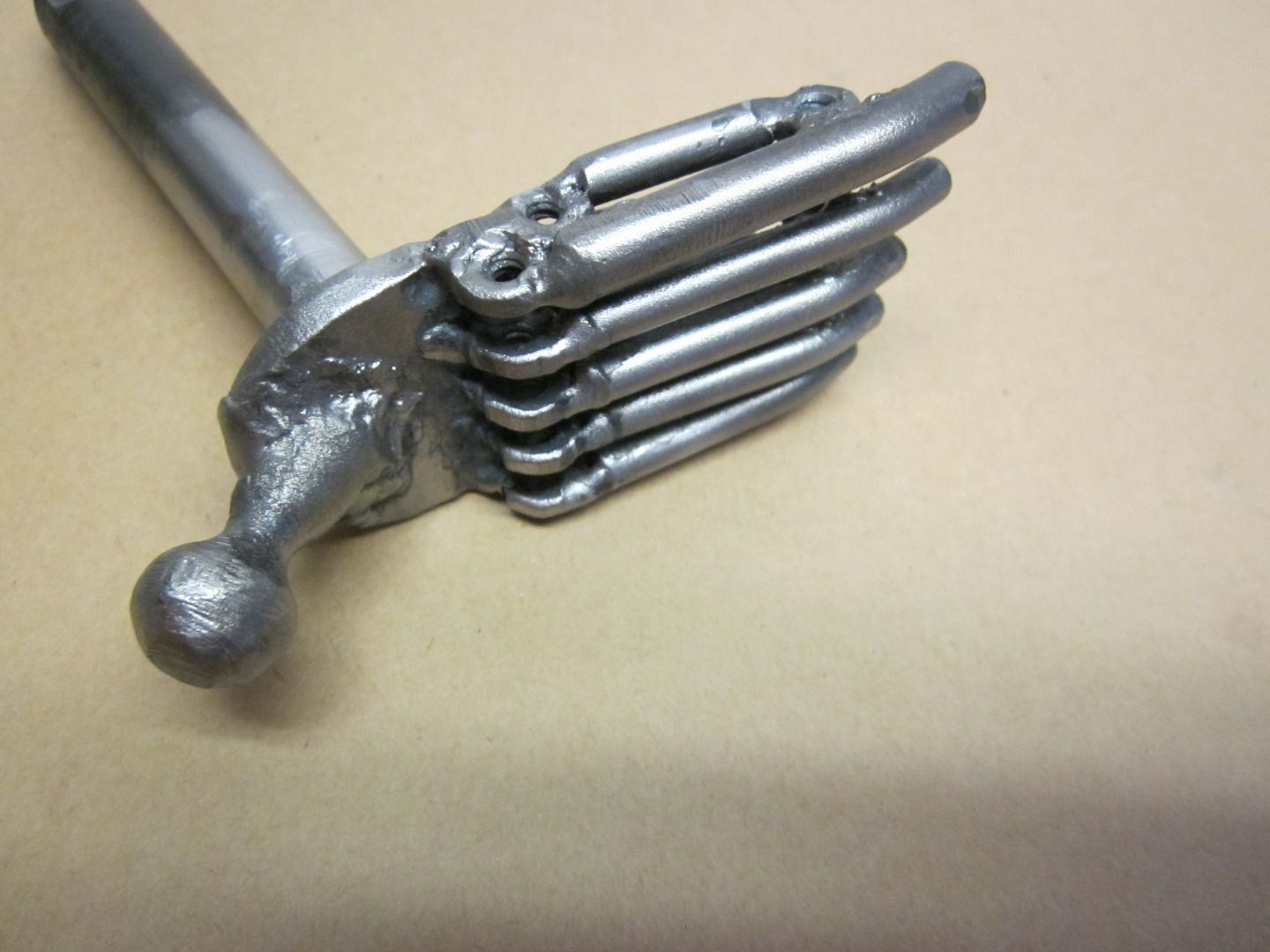 Terminator Foot Nut Cracker (revised) : 6 Steps (with Pictures ...