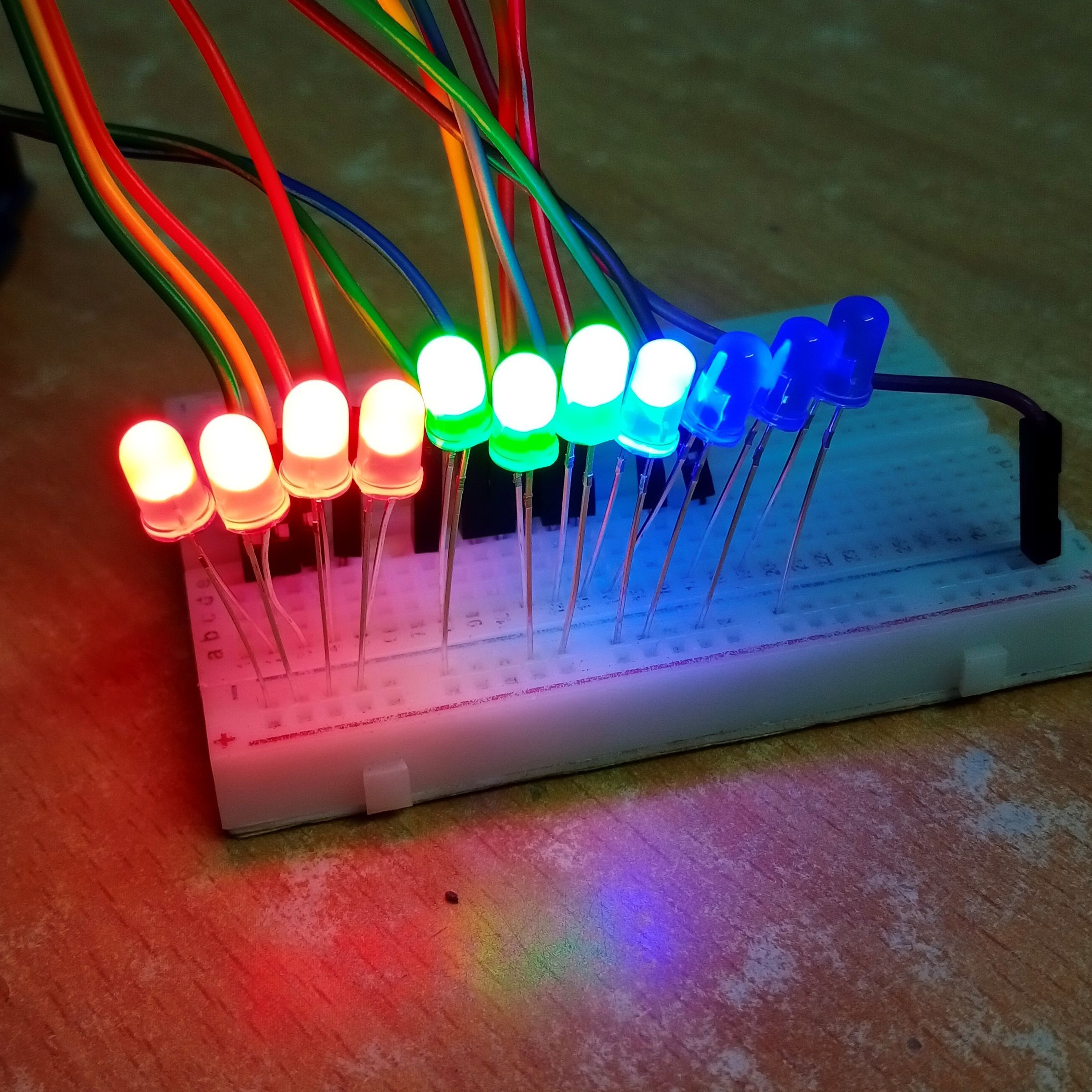 Multiple RGB Led Chaser Using Arduino Uno : 8 Steps (with Pictures ...