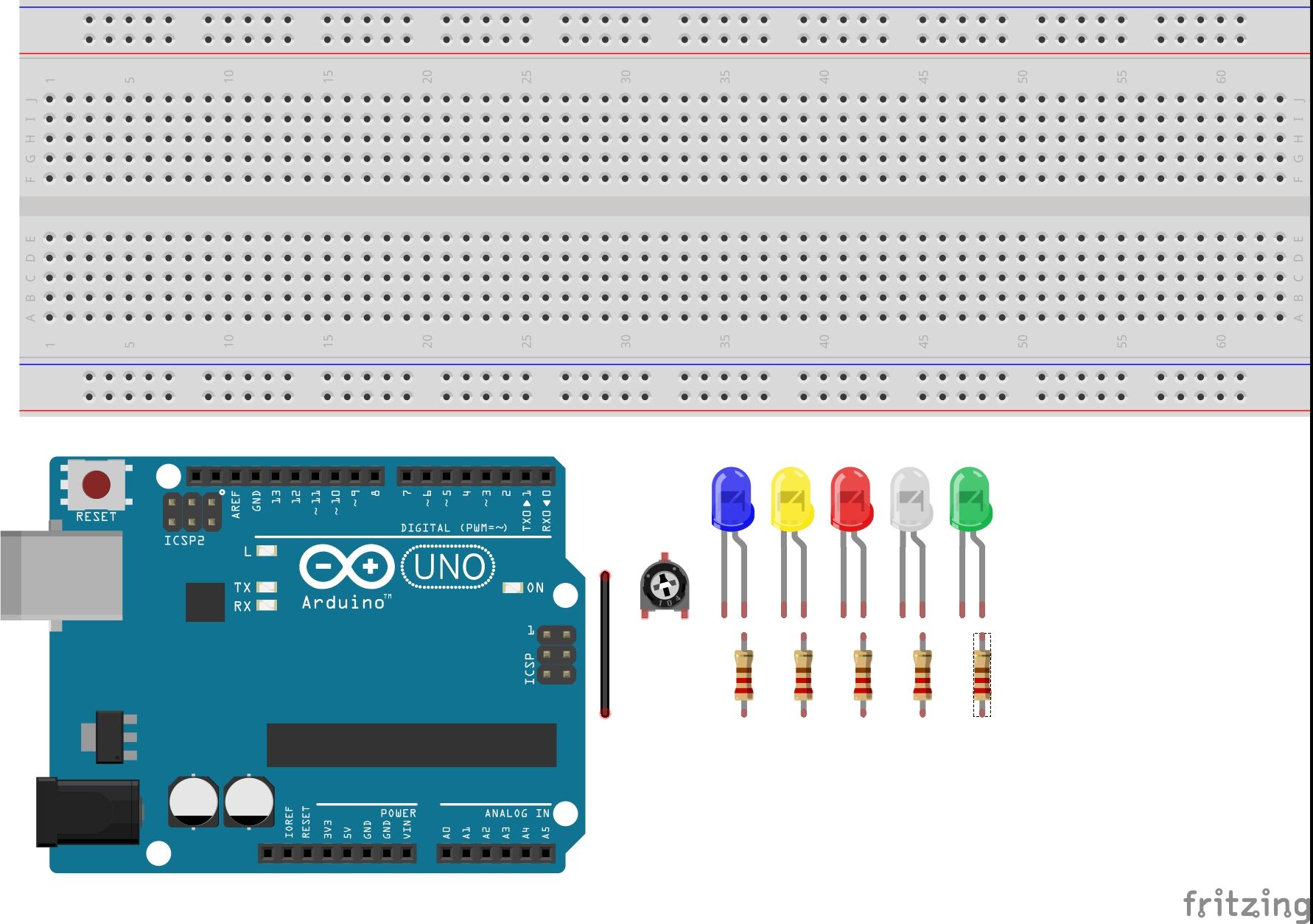 LED Control With Potentiometer - FinalExam : 3 Steps - Instructables