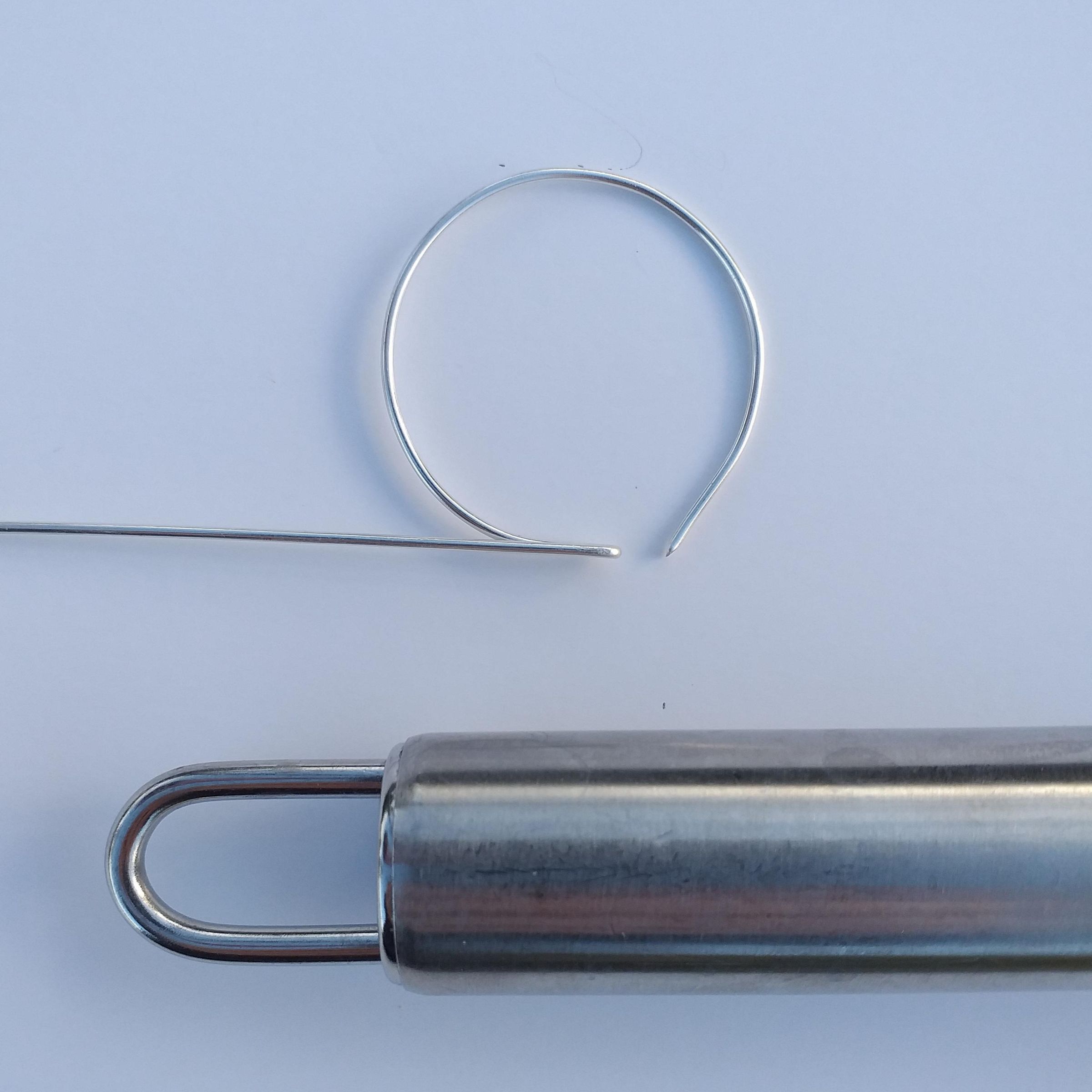 How to Make a Crescent Moon Pendant Using Wire : 11 Steps (with ...