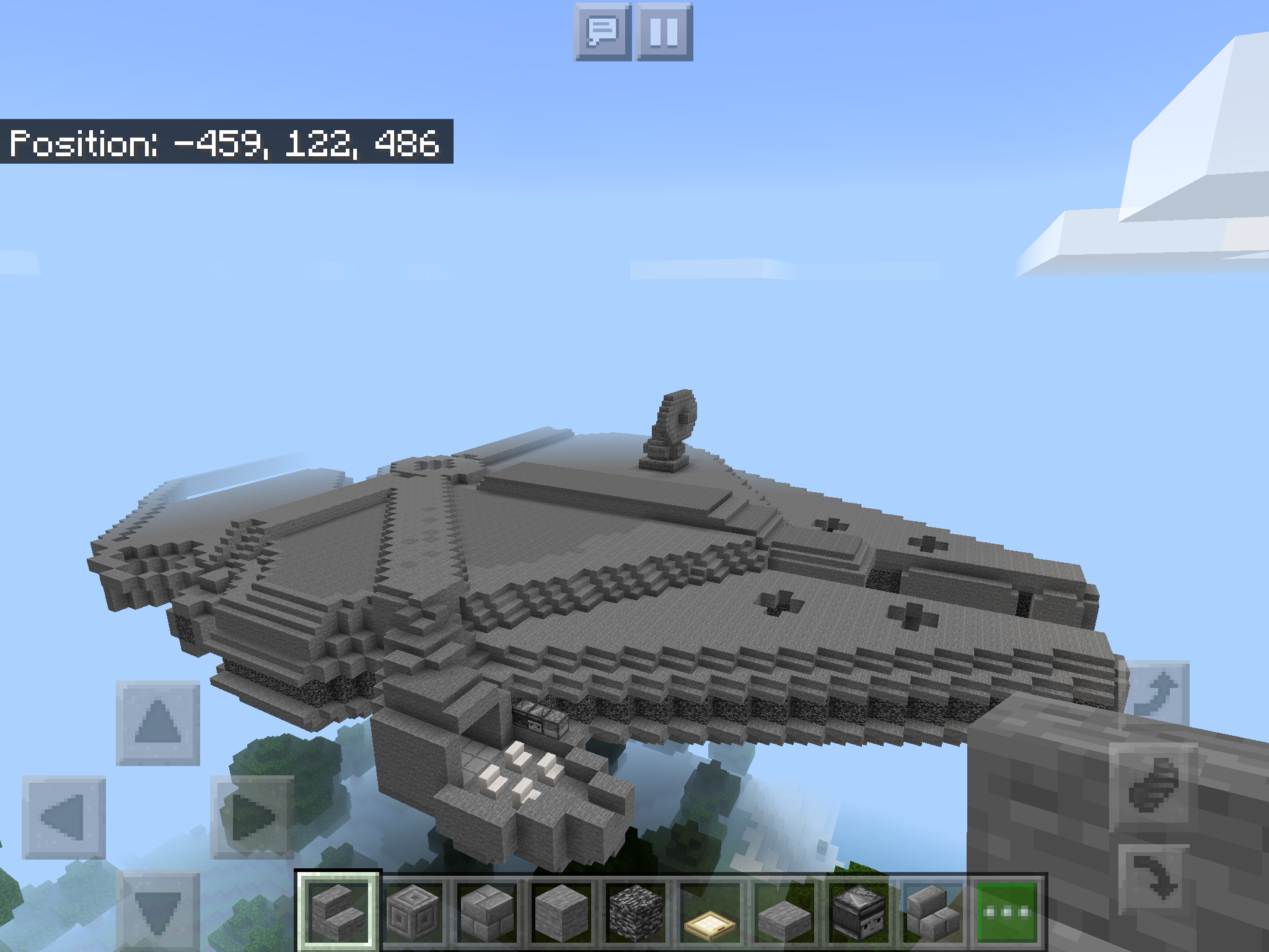 Minecraft - the Millennium Falcon : 7 Steps - Instructables