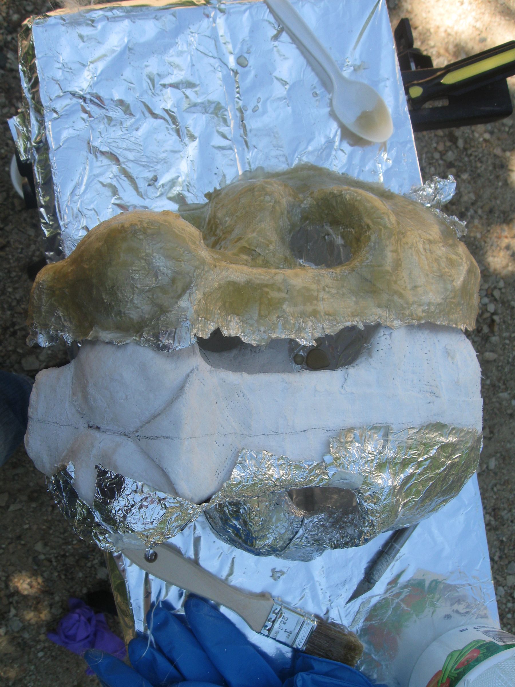 Making a Cat(?) Mask With Fiberglass : 18 Steps (with Pictures ...