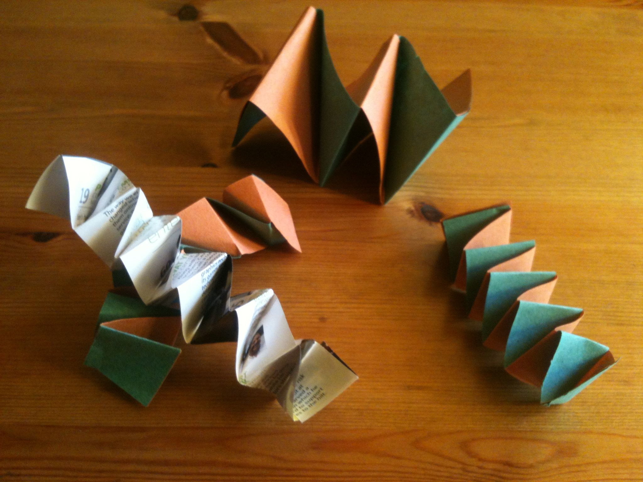 Simple Springy Paper Chain - Instructables