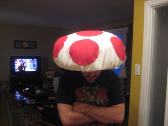 Create a Mushroom Hat (a La Toad From Nintendo's Super Mario Brothers ...