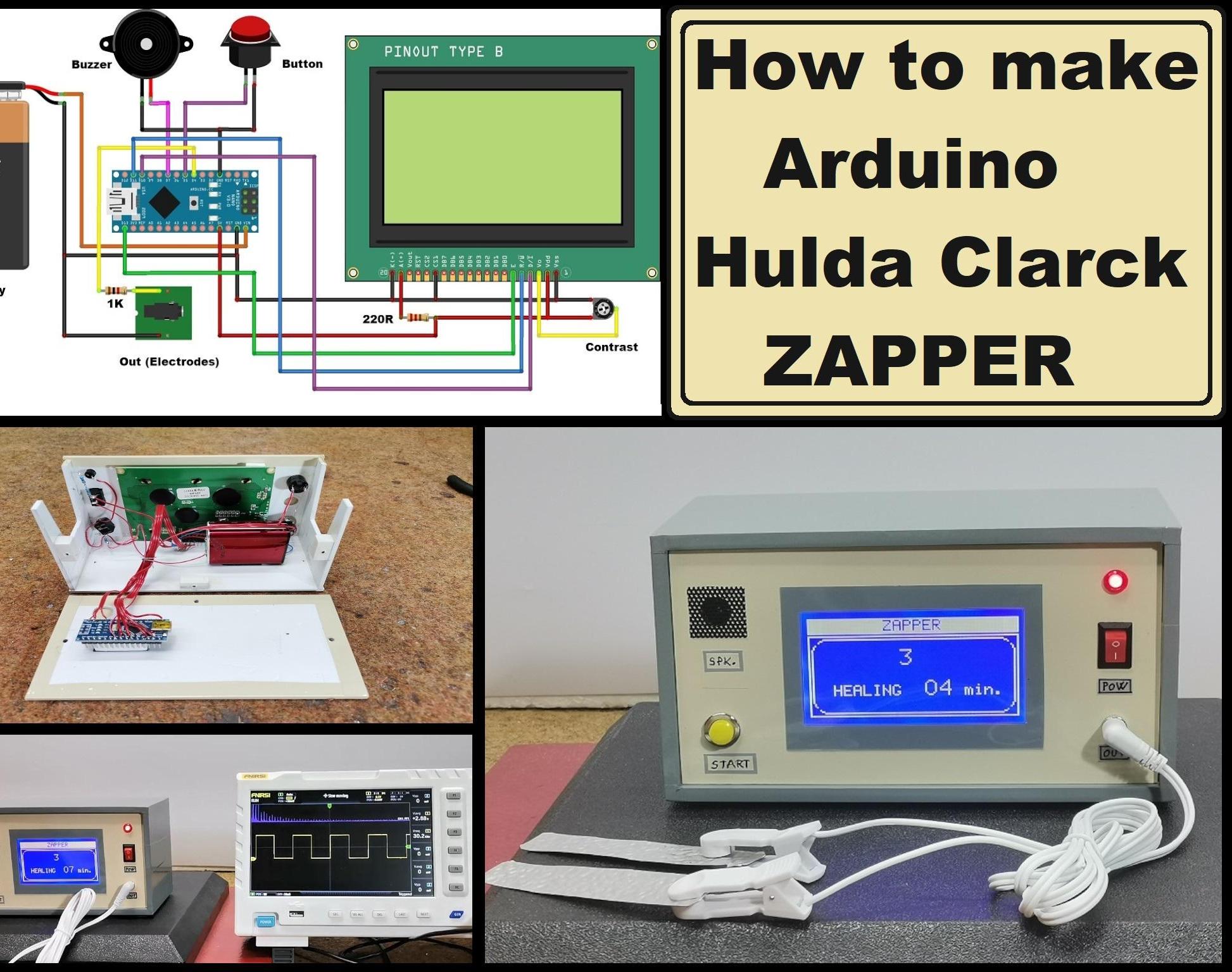 Simple Arduino Hulda Clark Zapper With Timer Function 3 Steps Instructables 6780