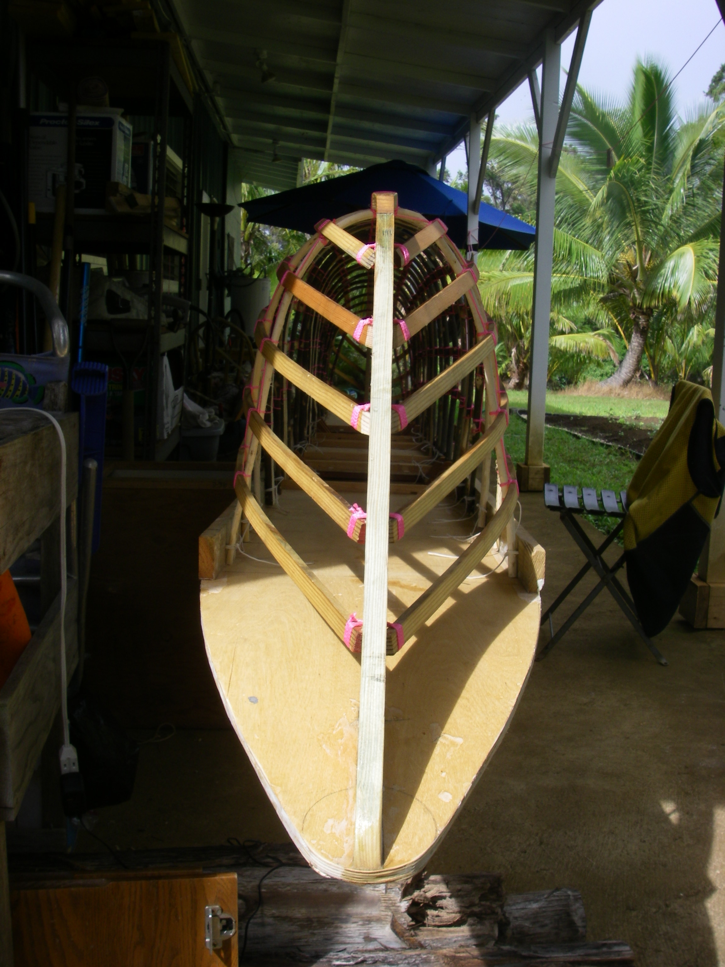 Sailing Canoe Chapter 5: Hull Frame Finishing : 9 Steps (with Pictures ...