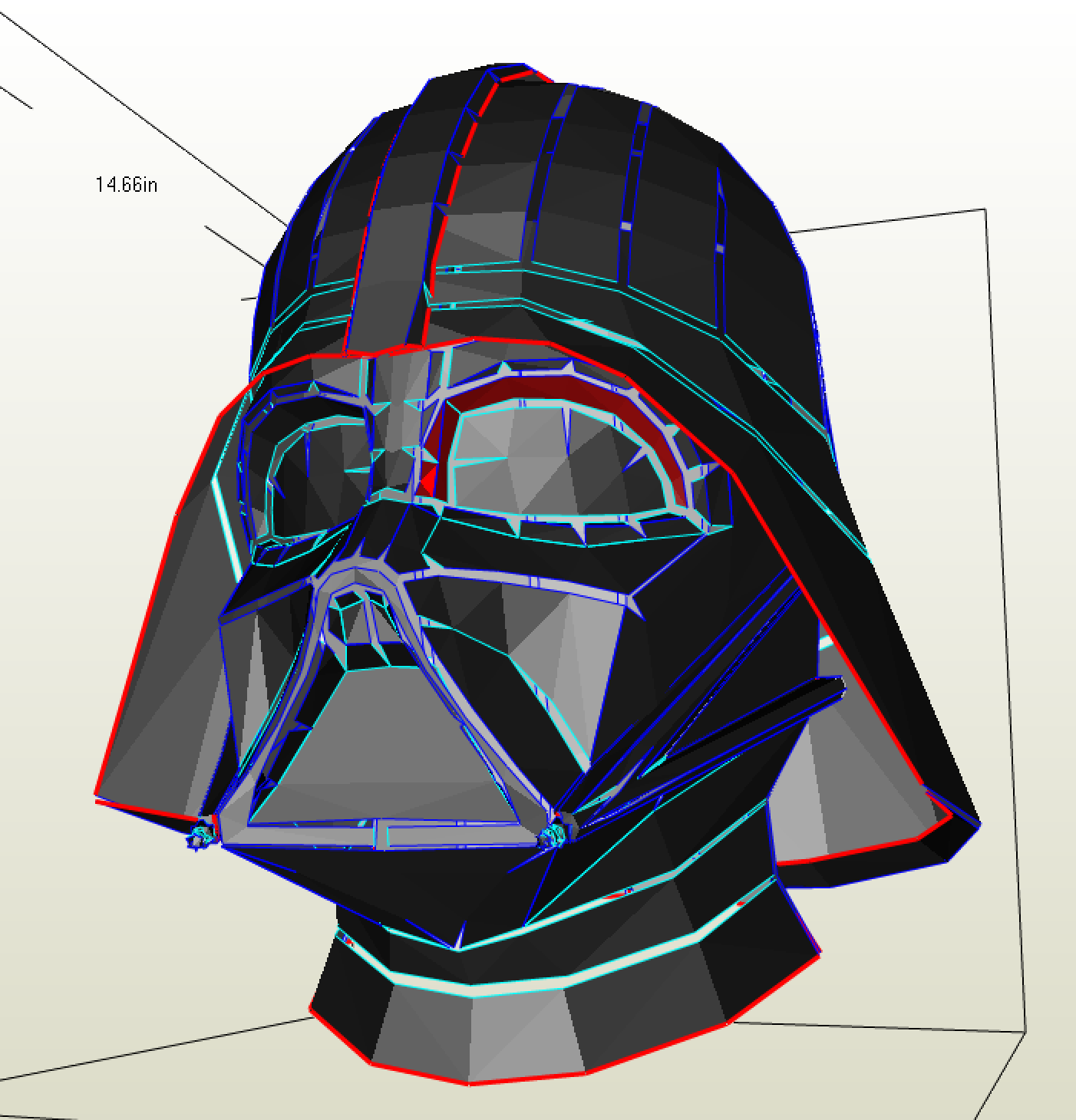 Cardboard Darth Vader Helmet : 6 Steps - Instructables