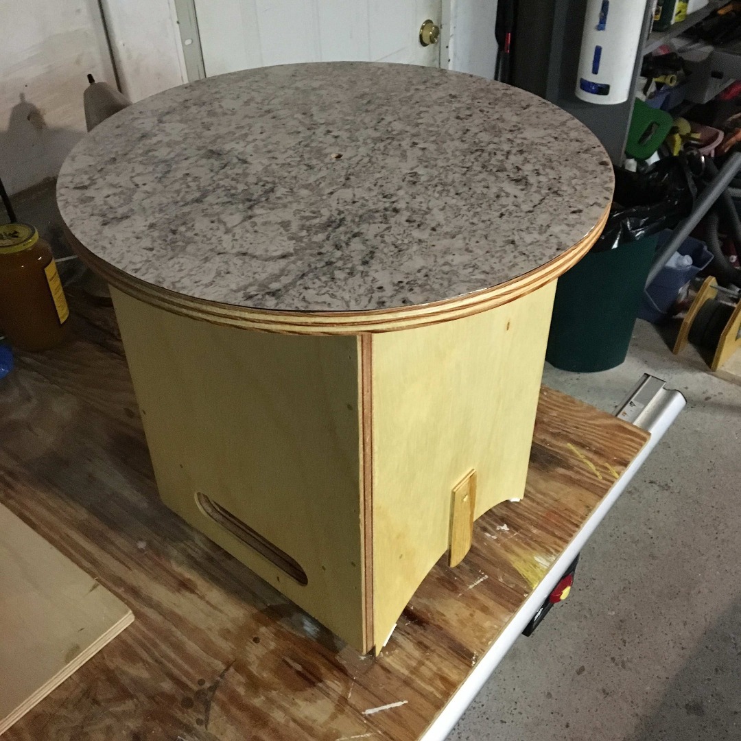 BUILDING a DOBSONIAN TELESCOPE MOUNT : 7 Steps (with Pictures ...