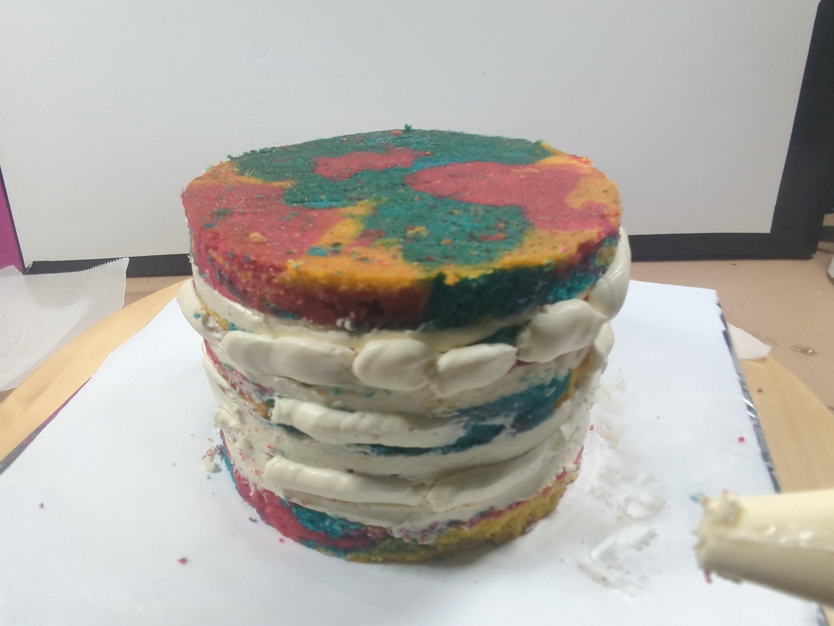 Cartoon-Style Birthday Cake : 12 Steps (with Pictures) - Instructables