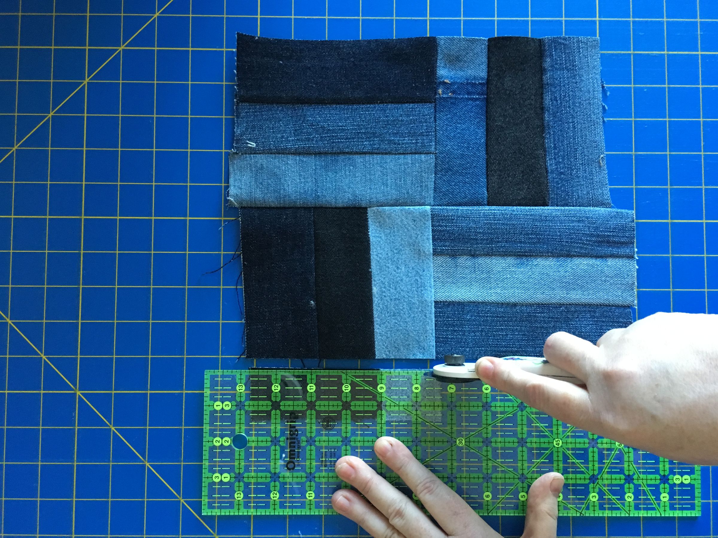 Denim Crazy Rails for Warmth : 8 Steps (with Pictures) - Instructables