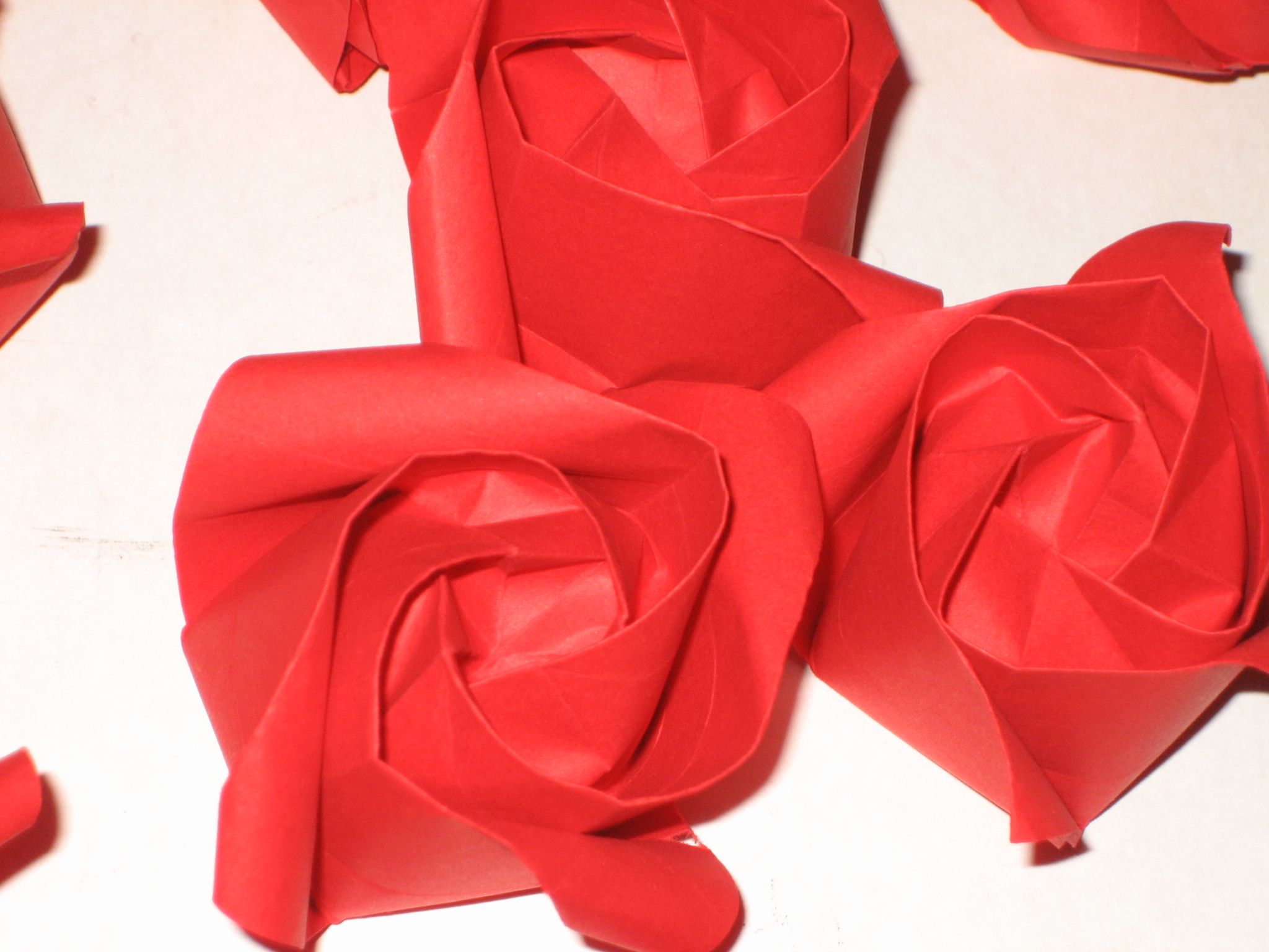 A Dozen Red Origami Roses : 6 Steps (with Pictures) - Instructables