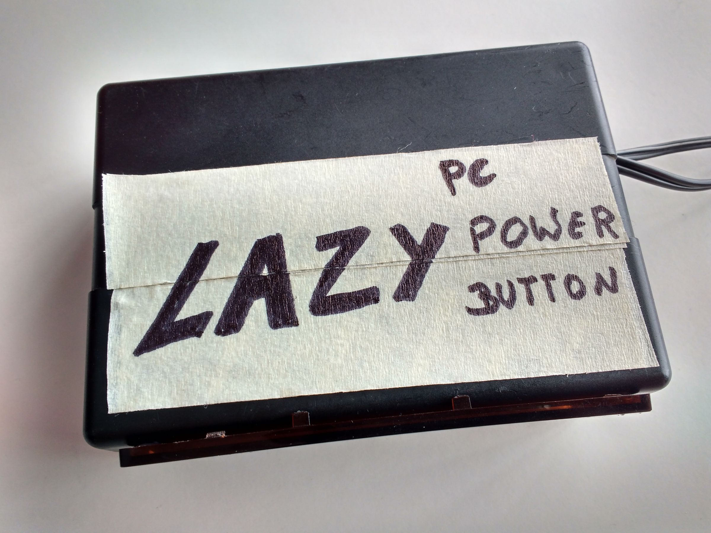 Lazy Pc Power Button : 7 Steps (with Pictures) - Instructables