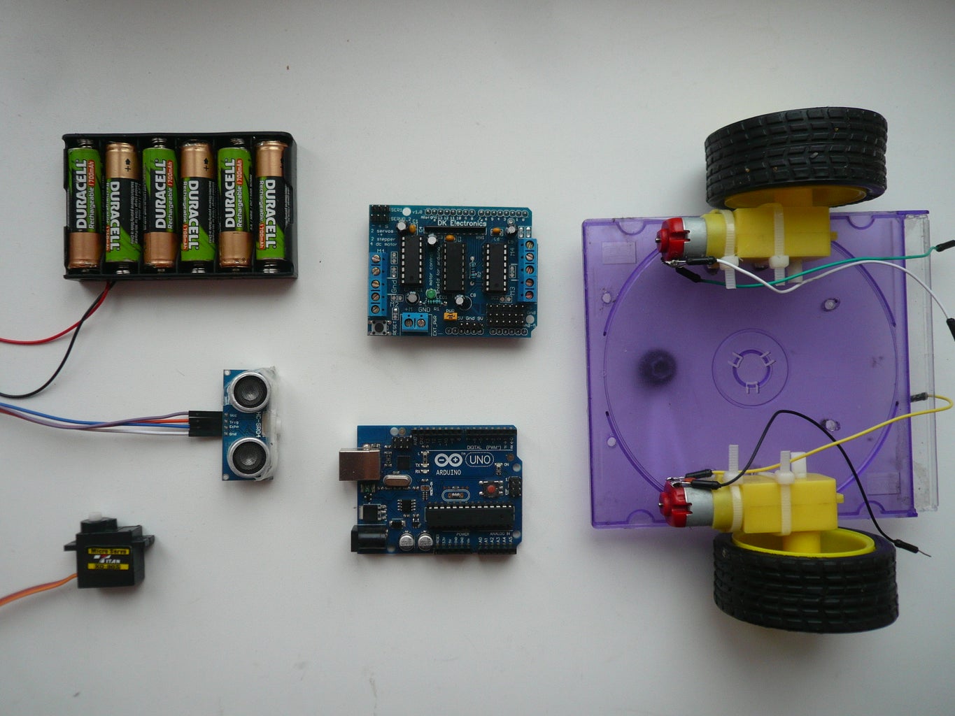 Arduino HC-SR04 Ultrasonic Rover : 5 Steps (with Pictures) - Instructables Arduino HC-SR04 Ultrasonic Rover : 5 Steps (with Pictures) - Instructables