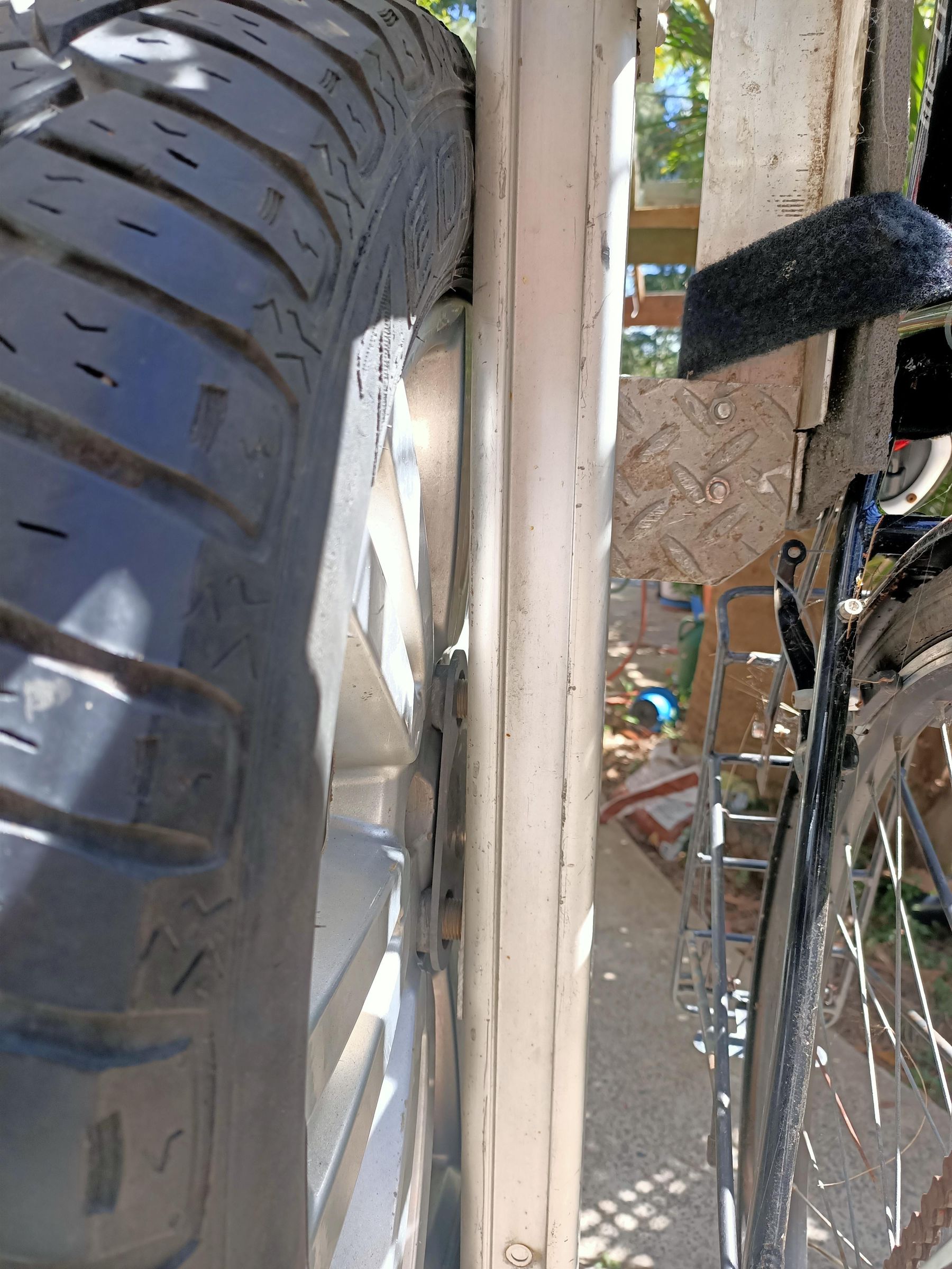 Swing Out Bike Rack - Instructables