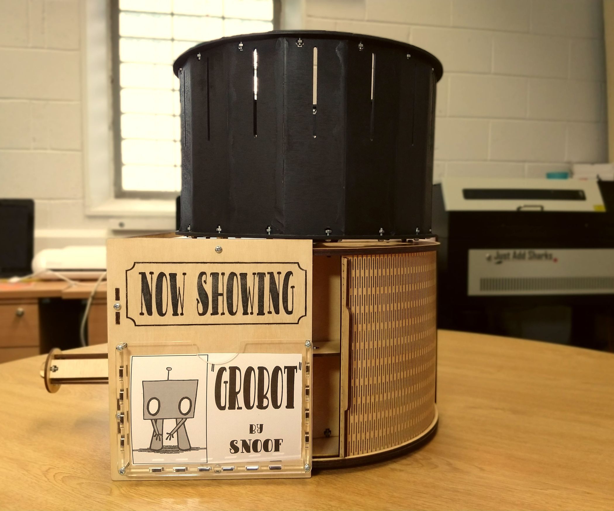 Laser Cut Zoetrope : 6 Steps (with Pictures) - Instructables